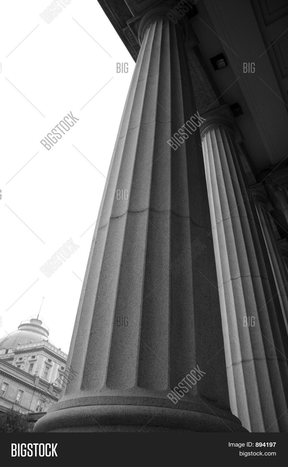 Courthouse Column Image & Photo (Free Trial) | Bigstock