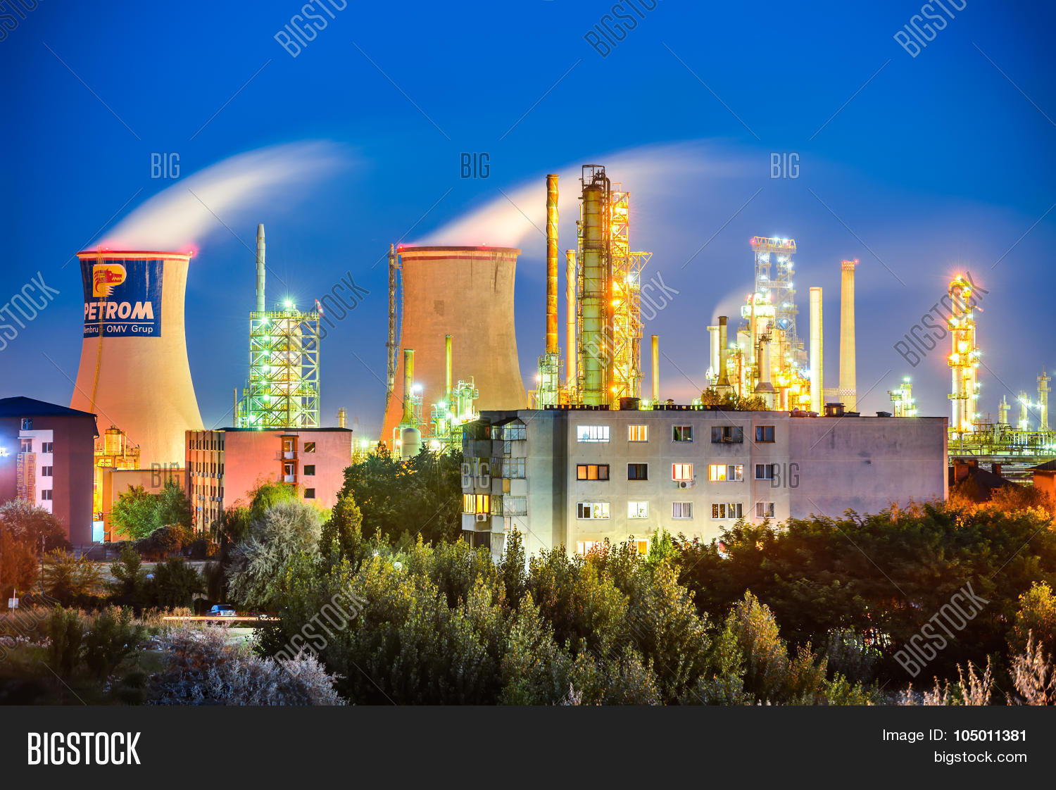 Oil Refinery, Romania Image & Photo (Free Trial) | Bigstock