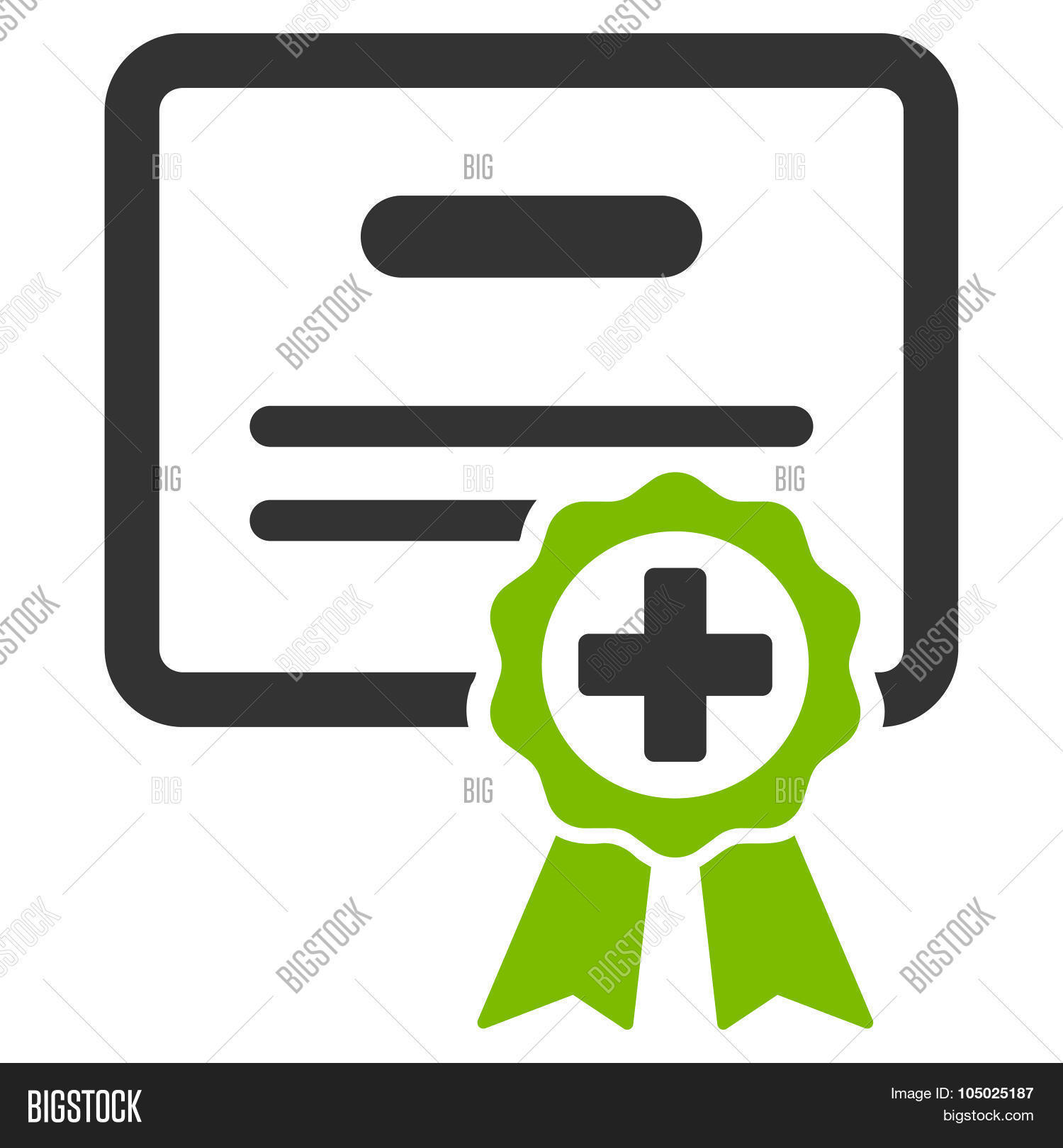 Medical Certificate Vector & Photo (Free Trial) | Bigstock