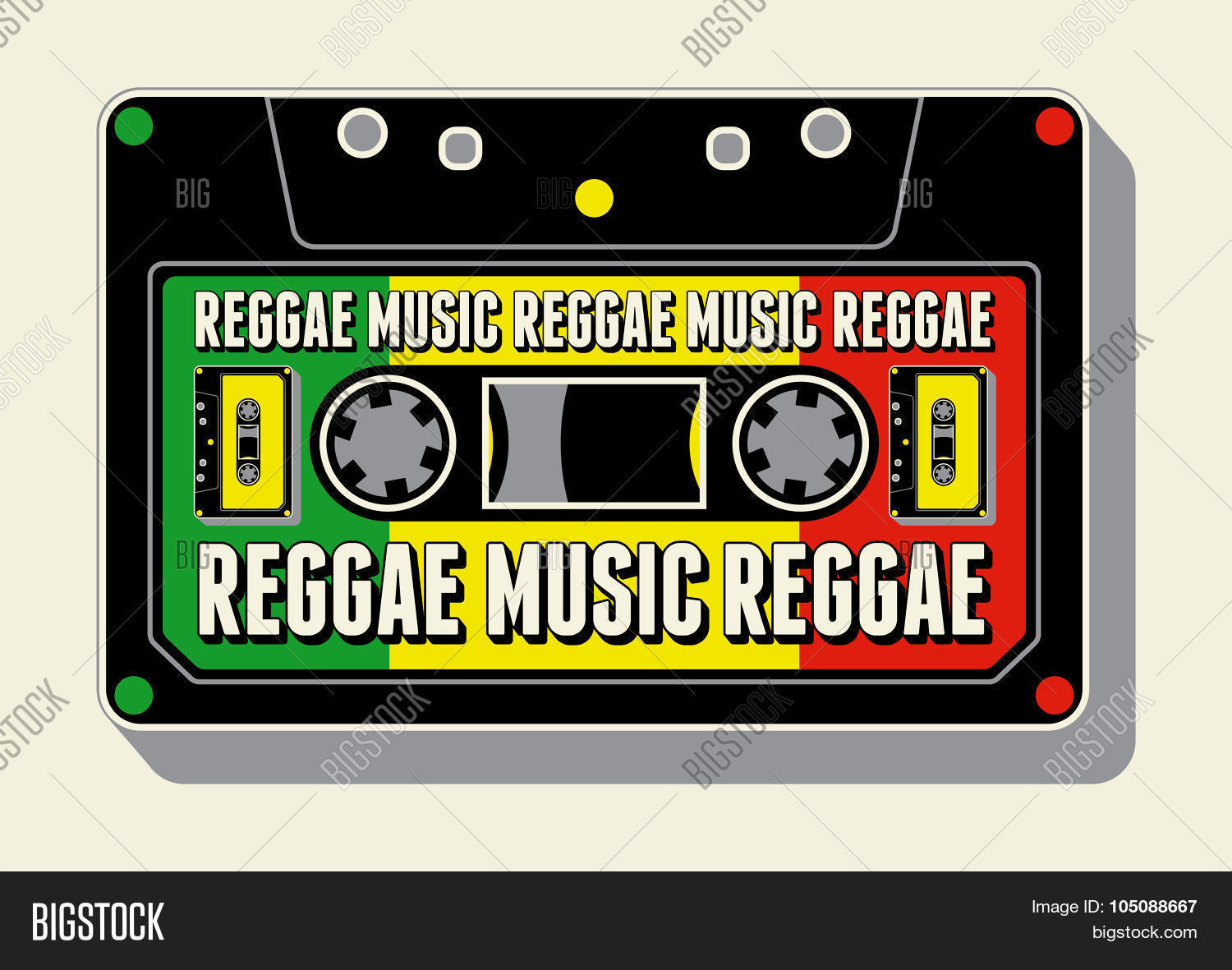 Reggae Music Poster. Vector & Photo (Free Trial) | Bigstock