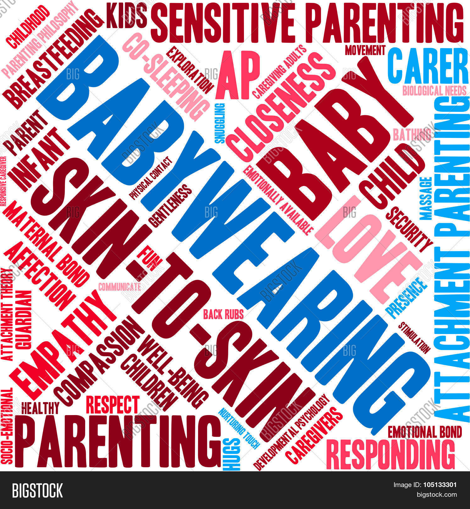 Baby Wearing Word Vector & Photo (Free Trial) | Bigstock