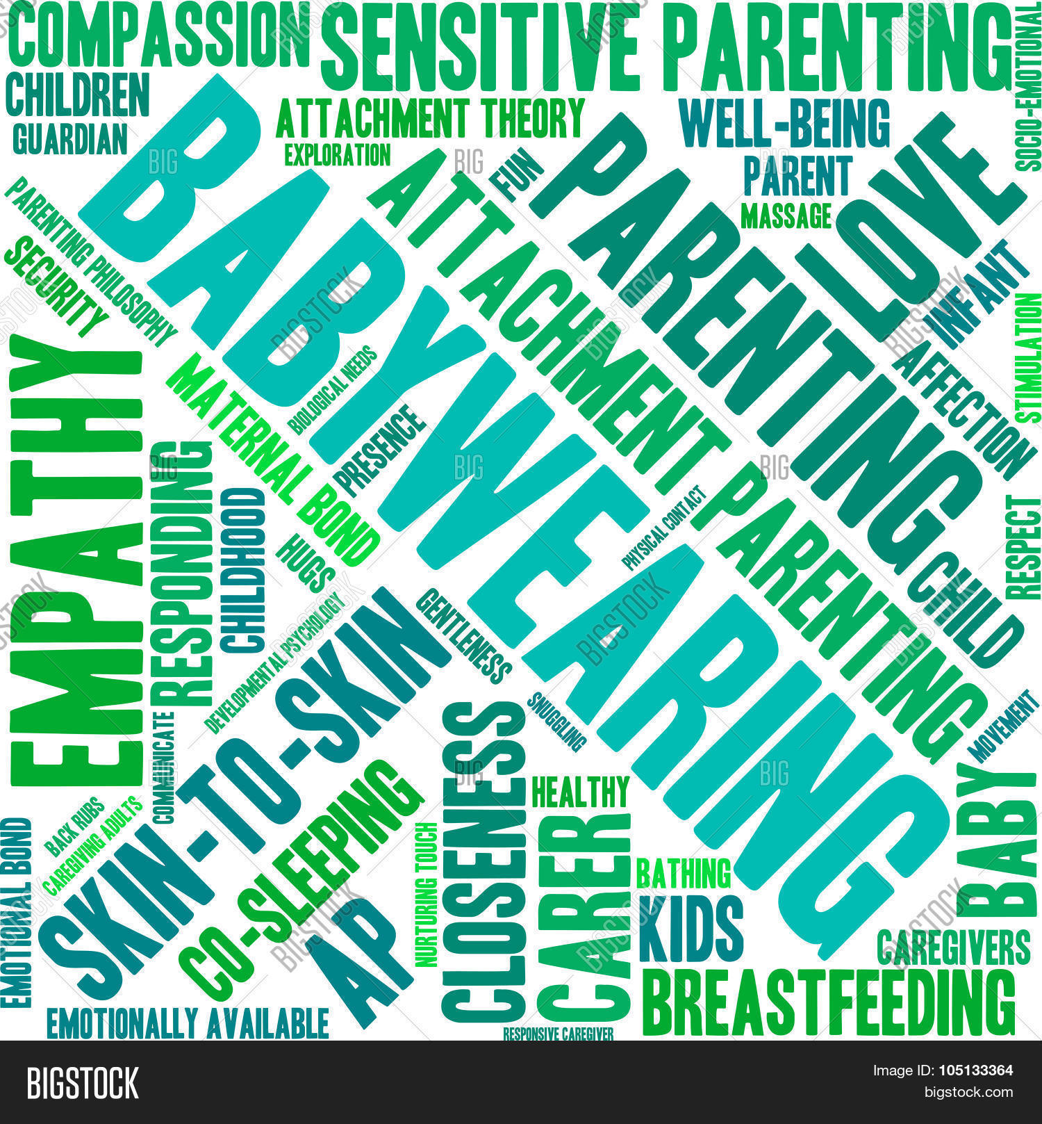 Baby Wearing Word Vector & Photo (Free Trial) | Bigstock