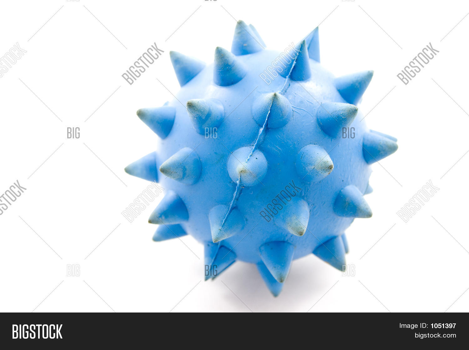 Blue Spiked Rubber Image & Photo (Free Trial) | Bigstock
