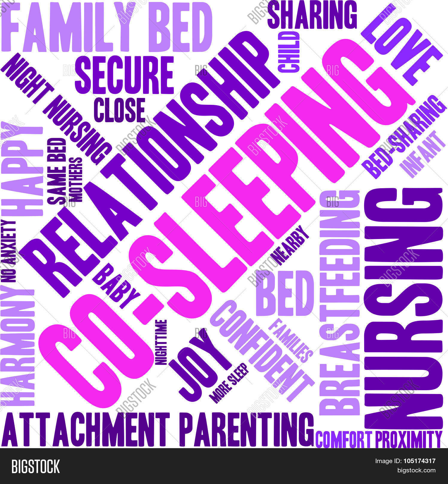 Co-sleeping Word Vector & Photo (Free Trial) | Bigstock