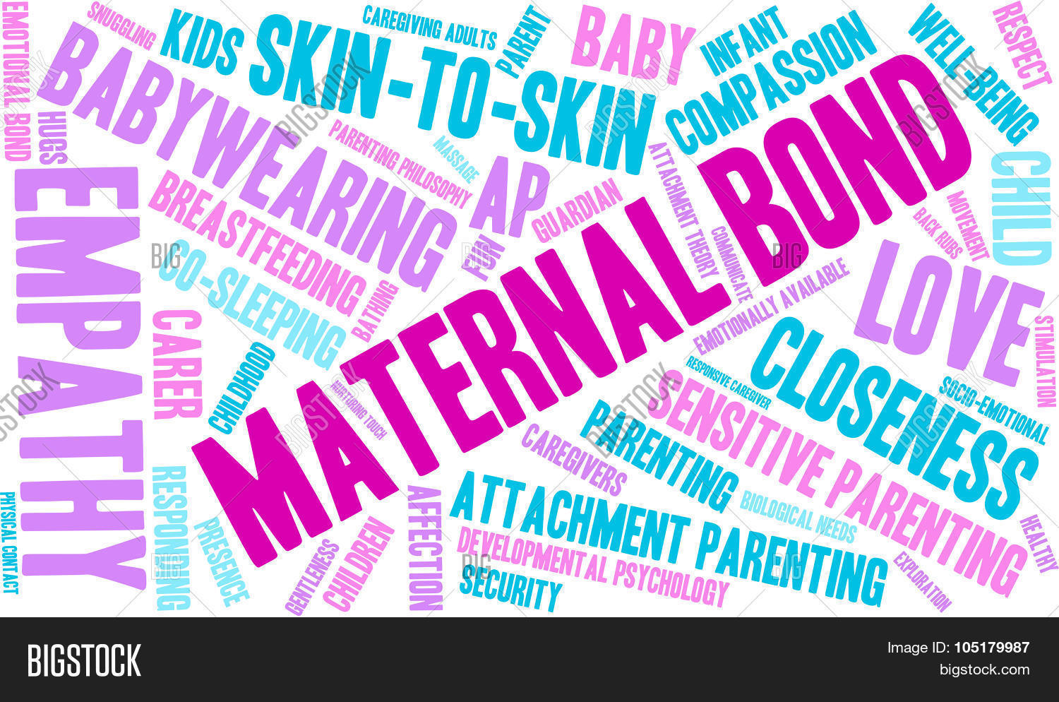 Maternal Bond Word Vector & Photo (Free Trial) | Bigstock