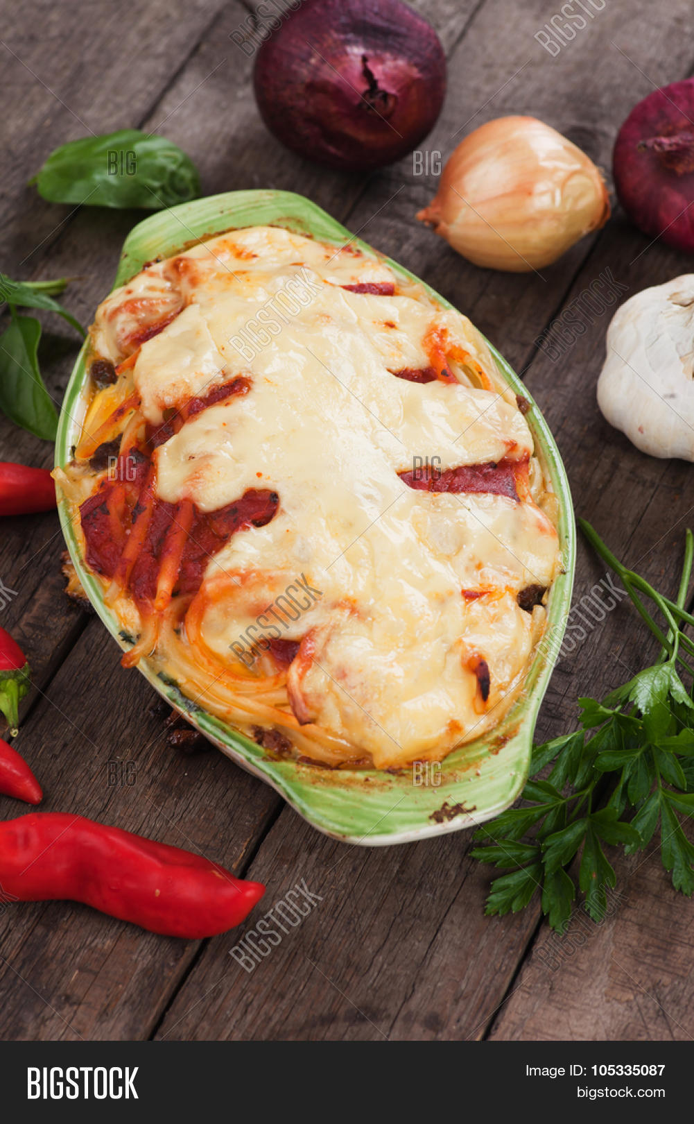 Pasticcio Pastitsio Image & Photo (Free Trial) | Bigstock