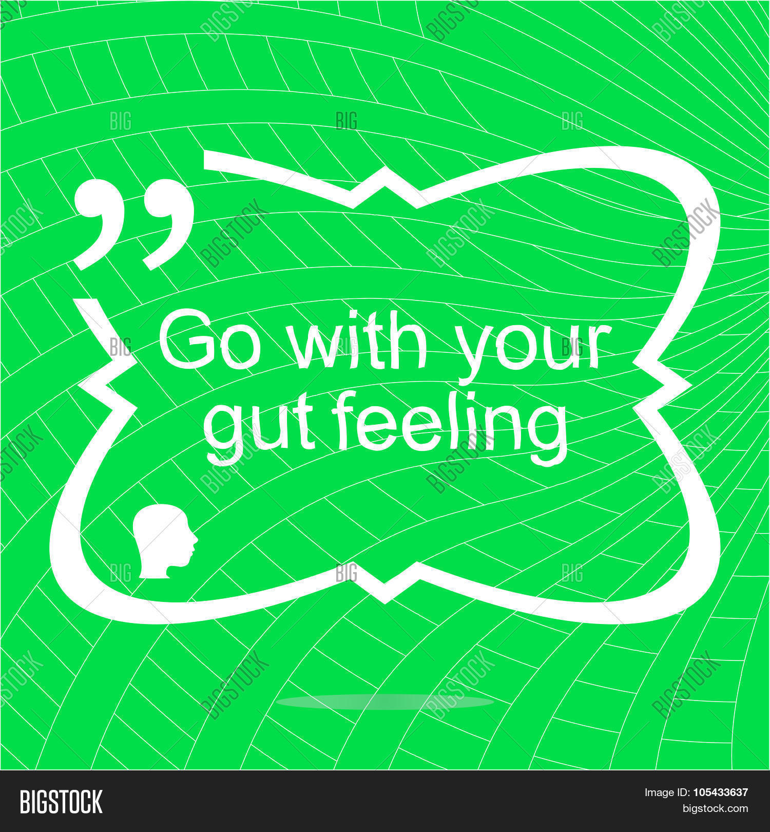 Go Your Gut Feeling. Image & Photo (Free Trial) | Bigstock