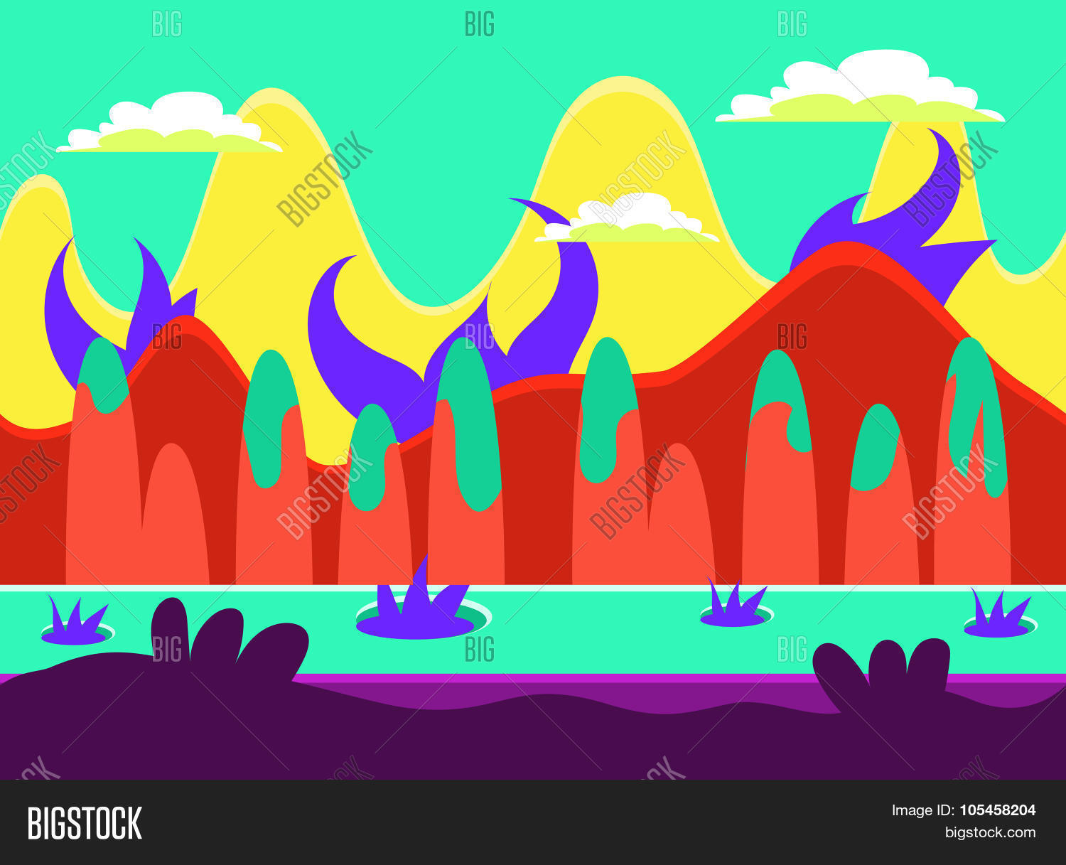 Game Background Vector & Photo (Free Trial) | Bigstock
