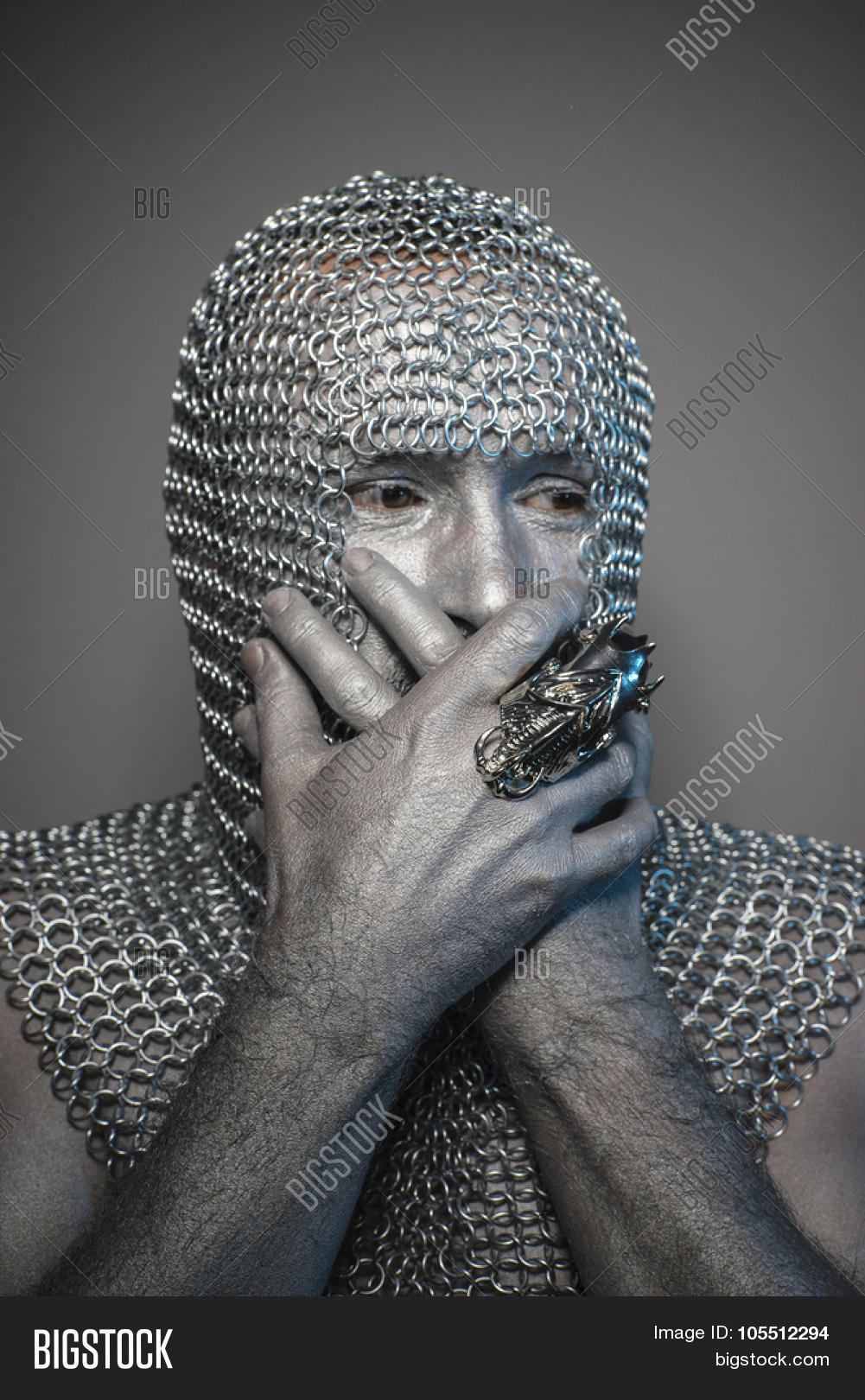 Knight, Man Chain Mail Image & Photo (Free Trial) | Bigstock
