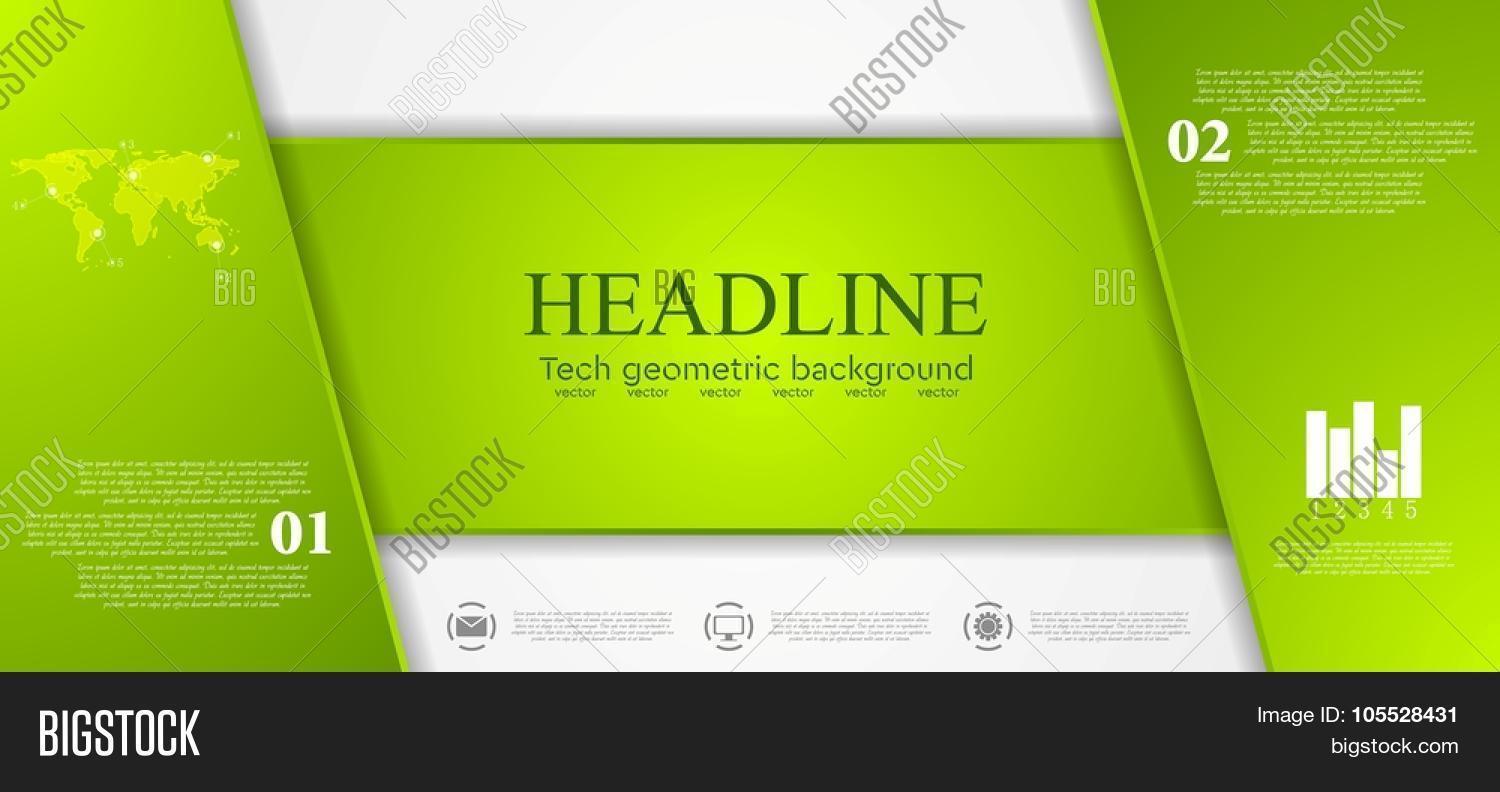 Green Tech Corporate Vector & Photo (Free Trial) | Bigstock