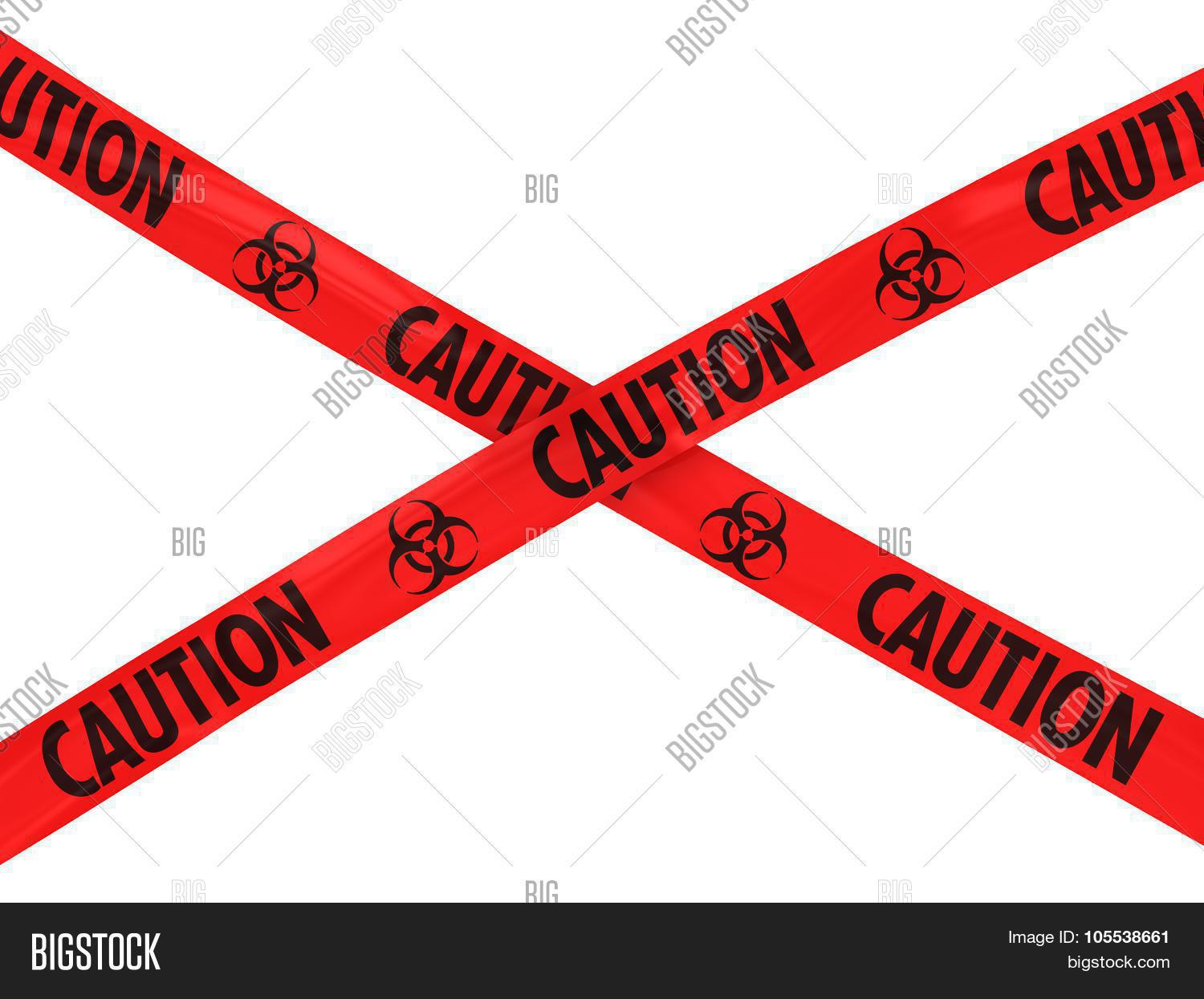 Red Caution Biohazard Image & Photo (Free Trial) | Bigstock