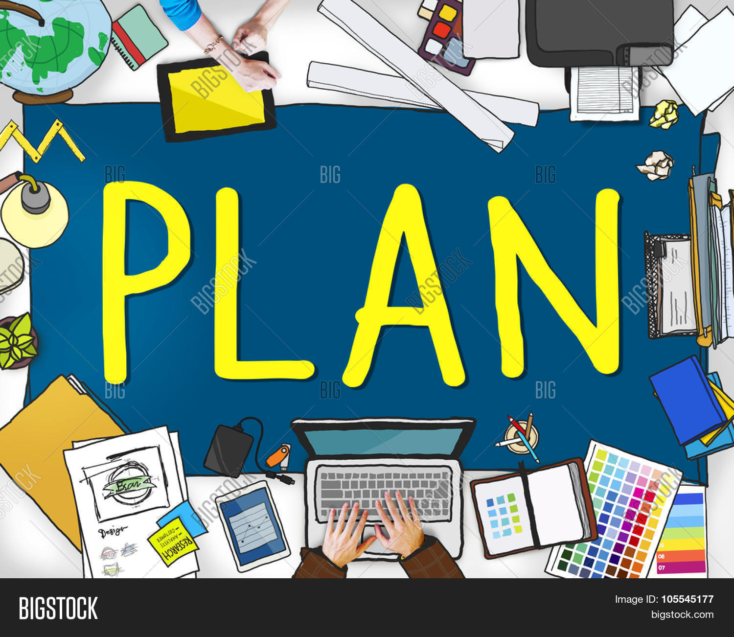 Imagen y foto Plan Planning Ideas (prueba gratis) | Bigstock