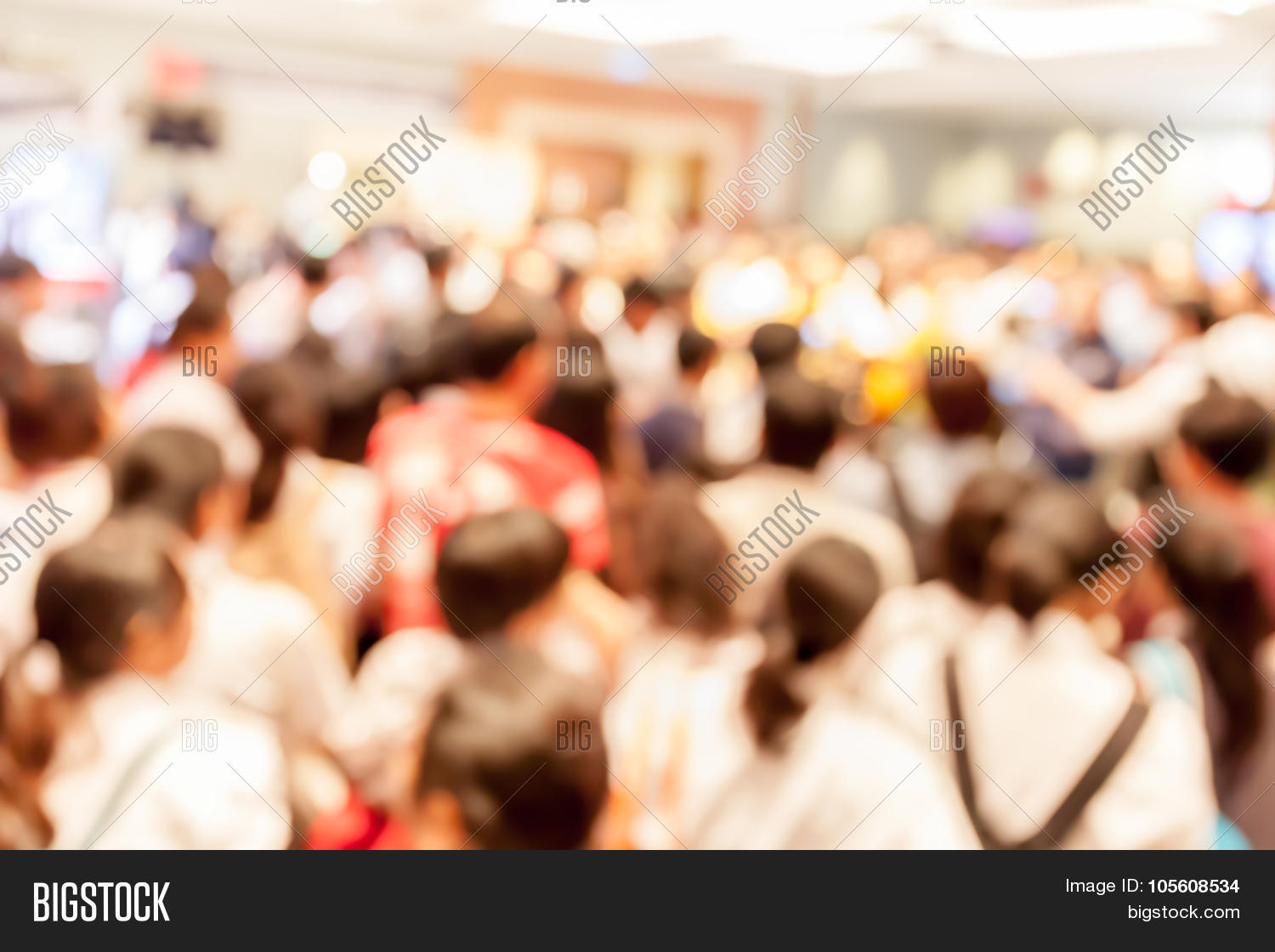 Blurred Photo Crowd Image & Photo (Free Trial) | Bigstock