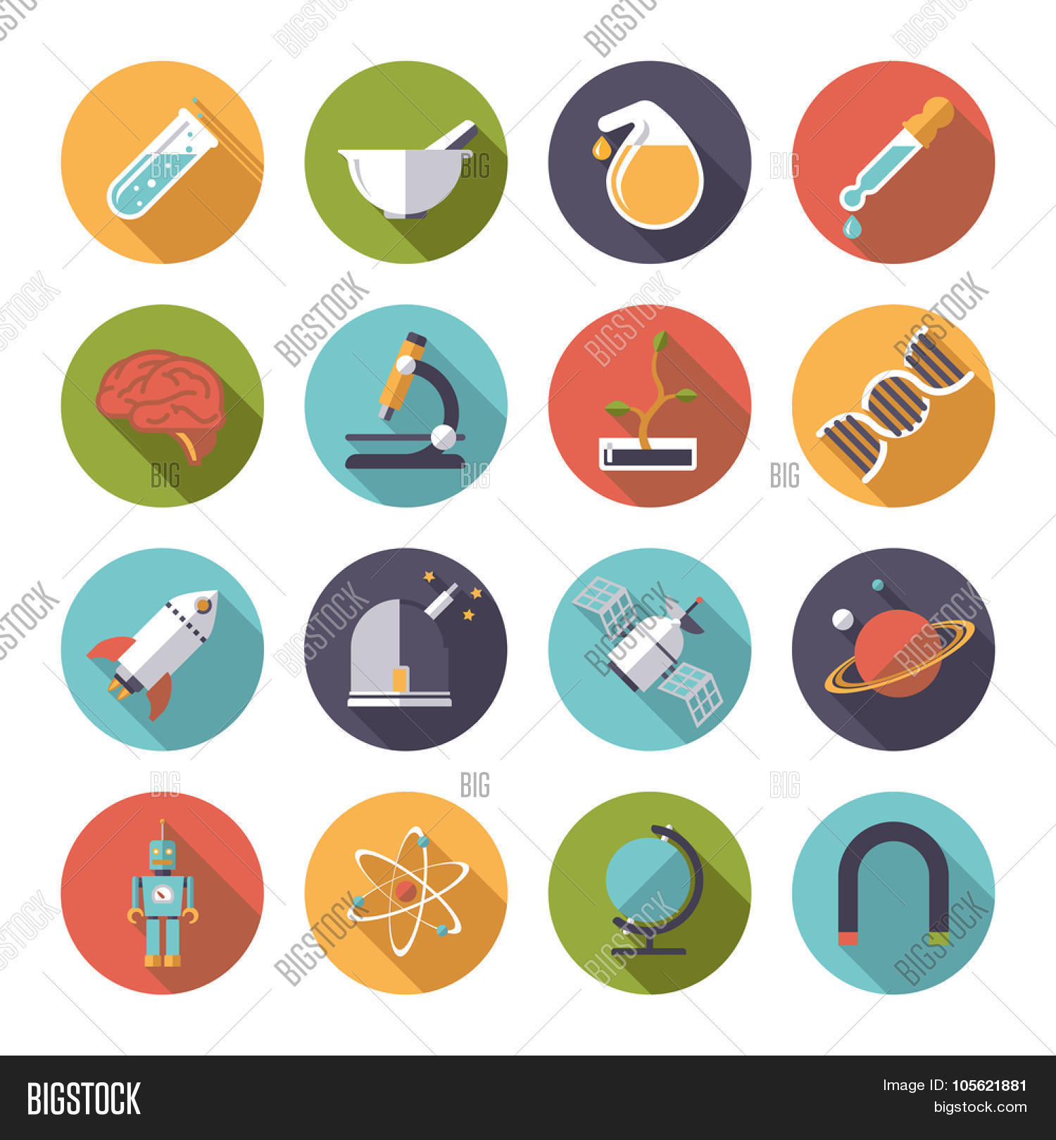 Circular Science Vector & Photo (Free Trial) | Bigstock