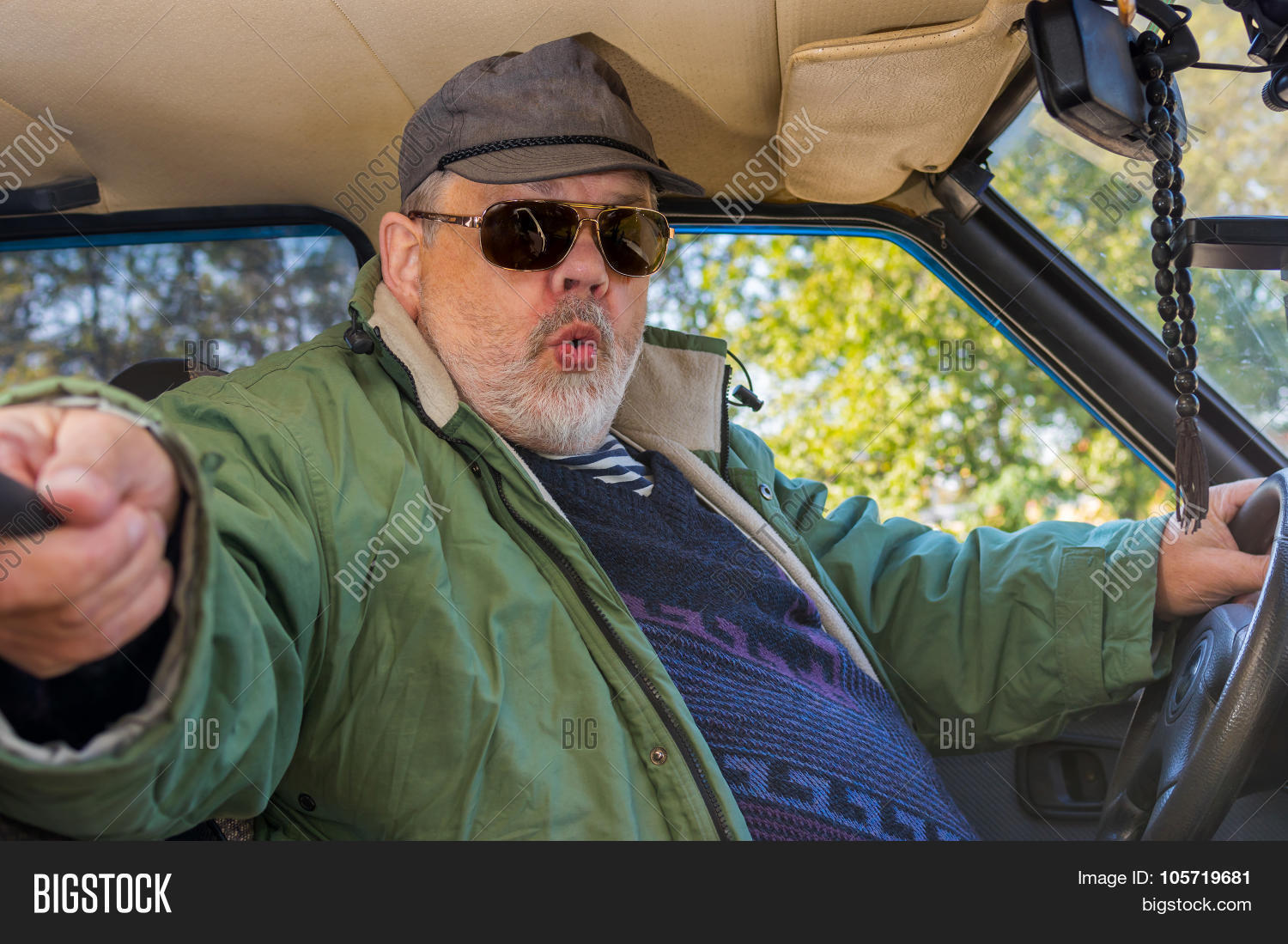 Portrait Senior Driver Image & Photo (Free Trial) | Bigstock