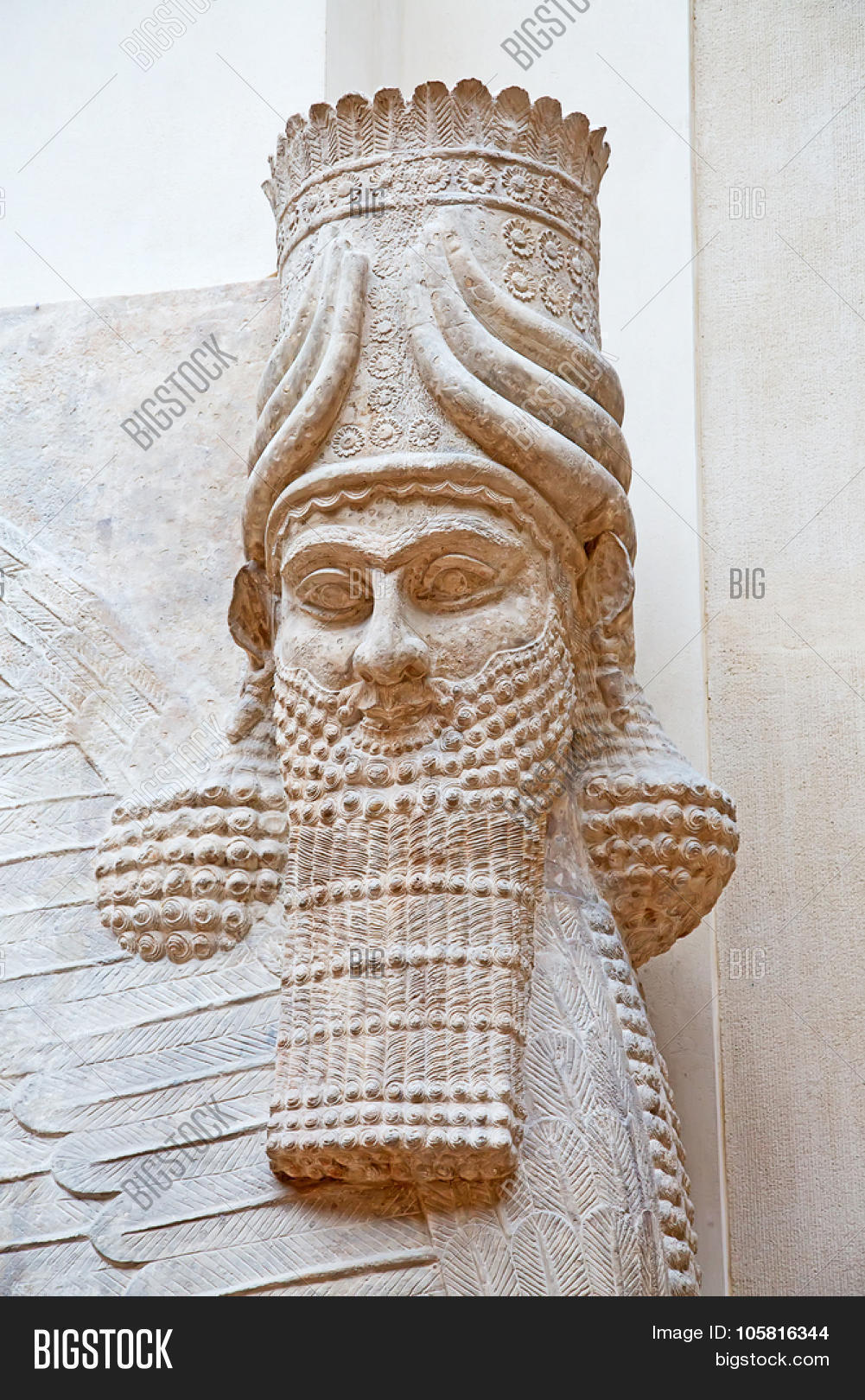 Ancient Sumerian Stone Image & Photo (Free Trial) | Bigstock