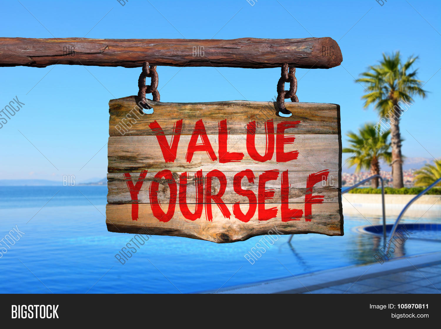 Value Yourself Sign Image & Photo (Free Trial) | Bigstock