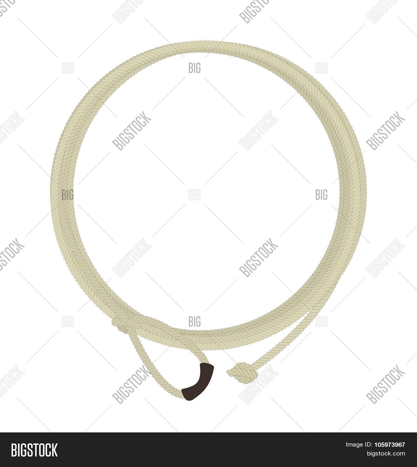 Wild West Lasso Rope Vector & Photo (Free Trial) | Bigstock