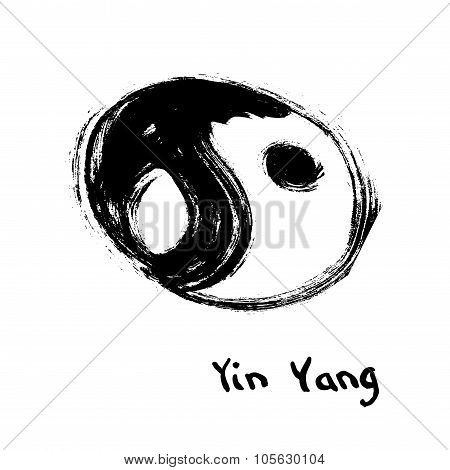 Buddhist Symbol Yin Vector & Photo (Free Trial) | Bigstock