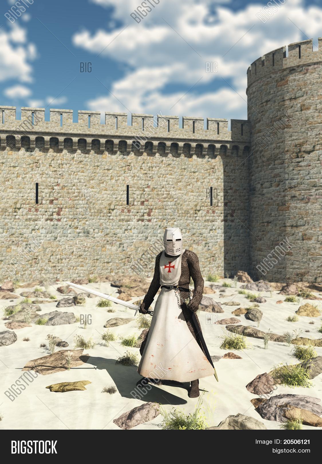 Templar Knight Outside Image & Photo (Free Trial) | Bigstock