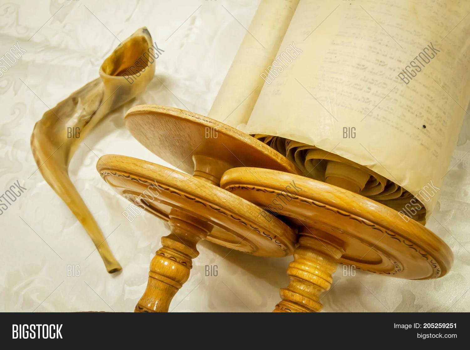 Torah Scrolls "shofar Image & Photo (Free Trial) | Bigstock