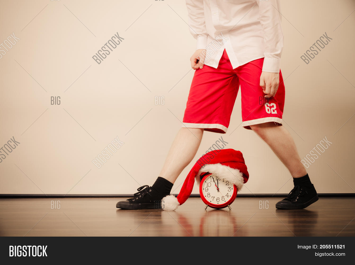 Closeup Man Legs Alarm Image & Photo (Free Trial) | Bigstock