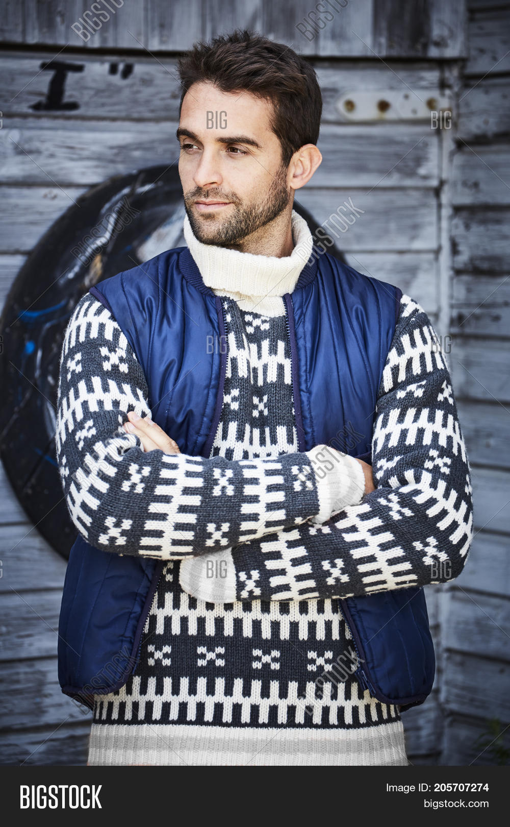 Handsome Rugged Guy Image & Photo (Free Trial) | Bigstock