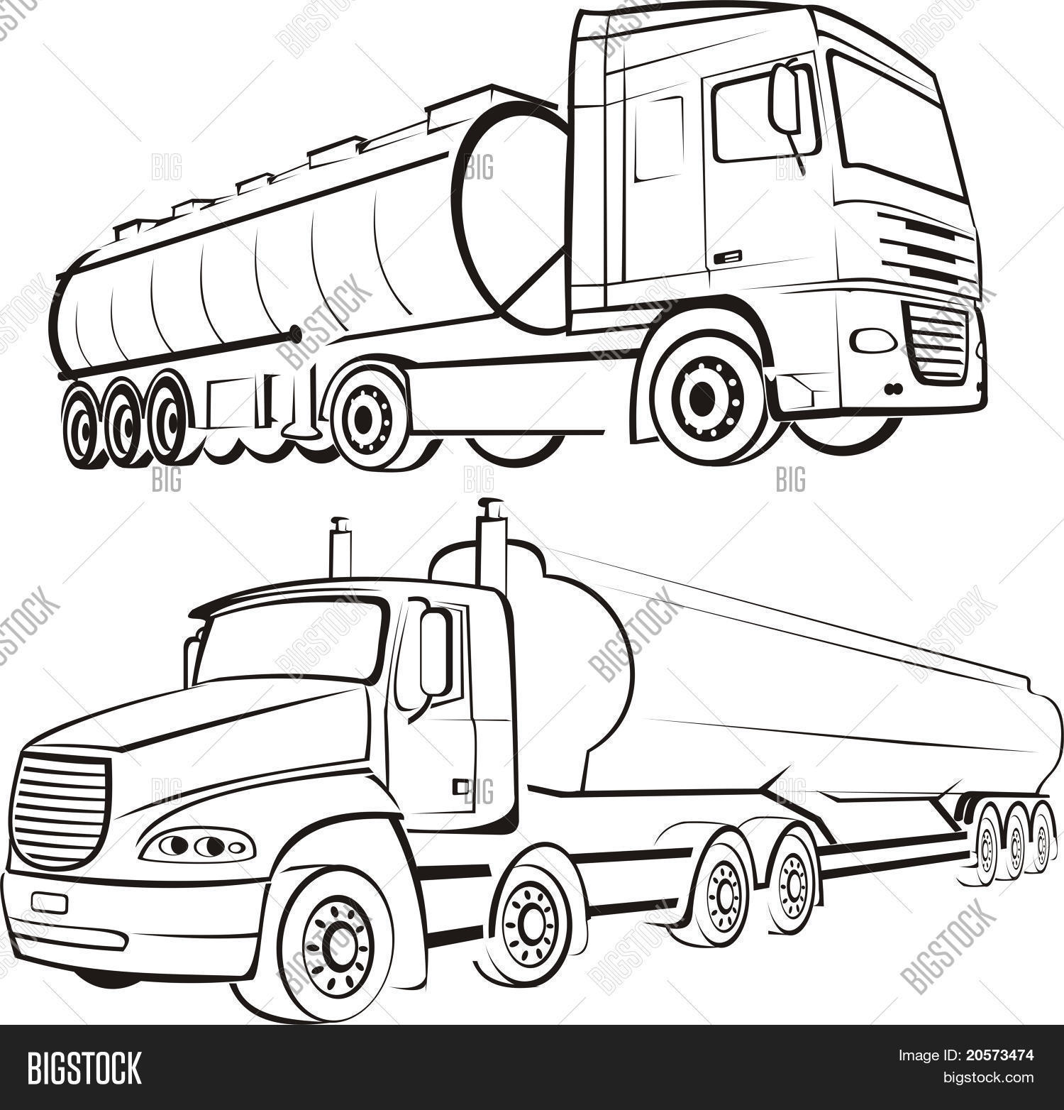 Lorry, Truck, Tir Vector & Photo (Free Trial) | Bigstock