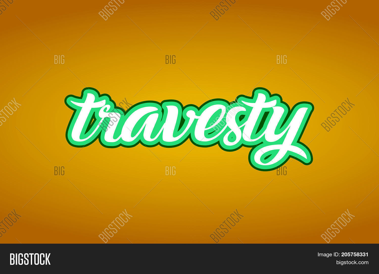Travesty Word Text Vector & Photo (Free Trial) | Bigstock