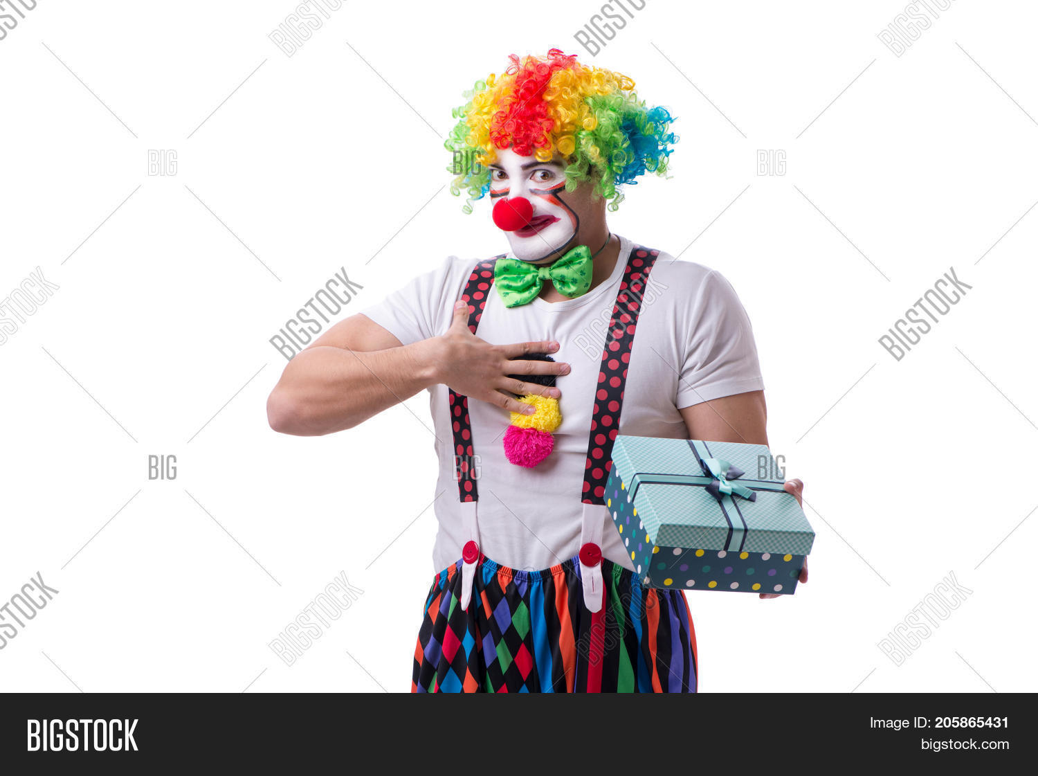 Funny Clown Gift Image & Photo (Free Trial) | Bigstock