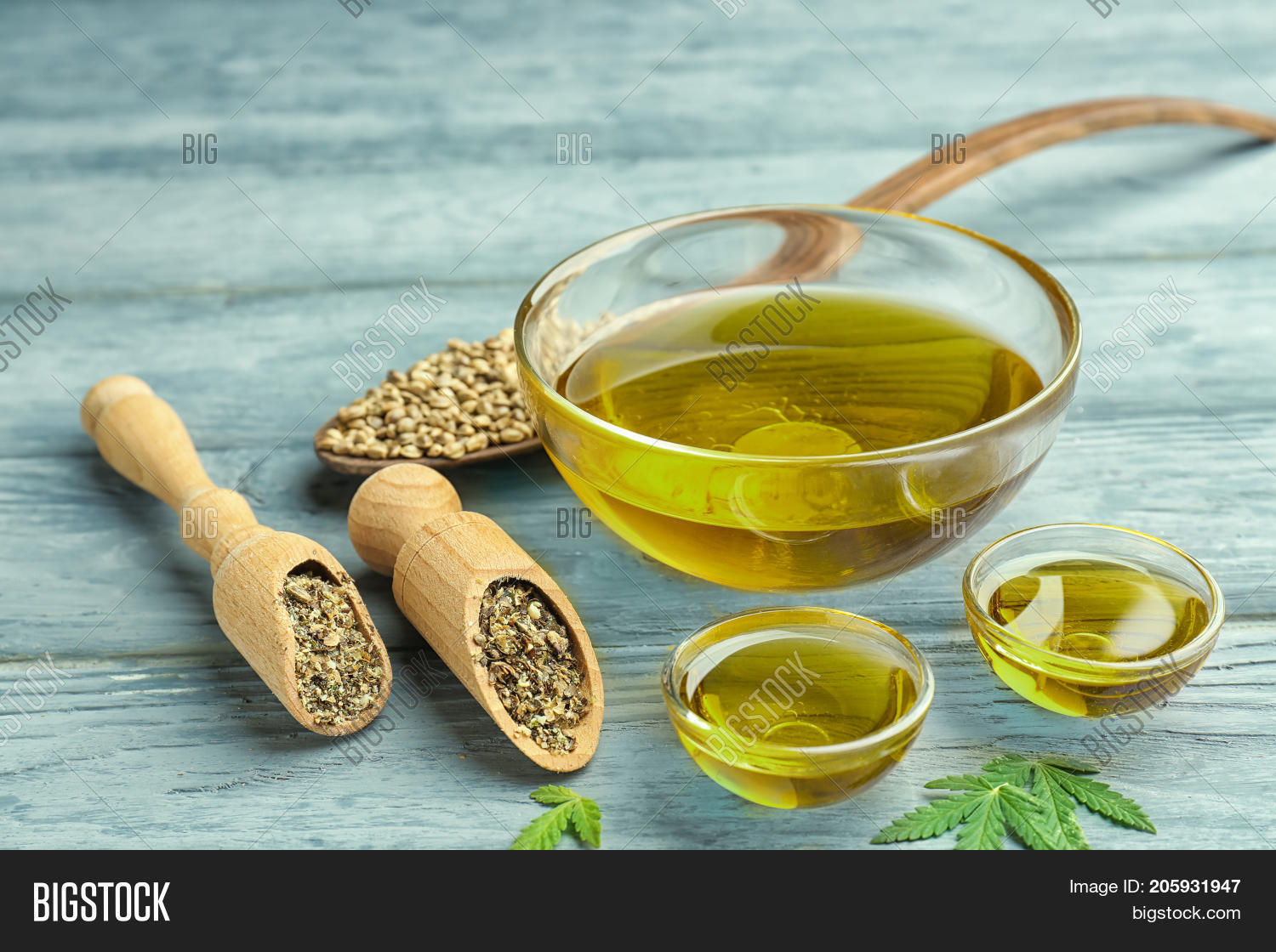 Composition Hemp Oil Image & Photo (Free Trial) | Bigstock