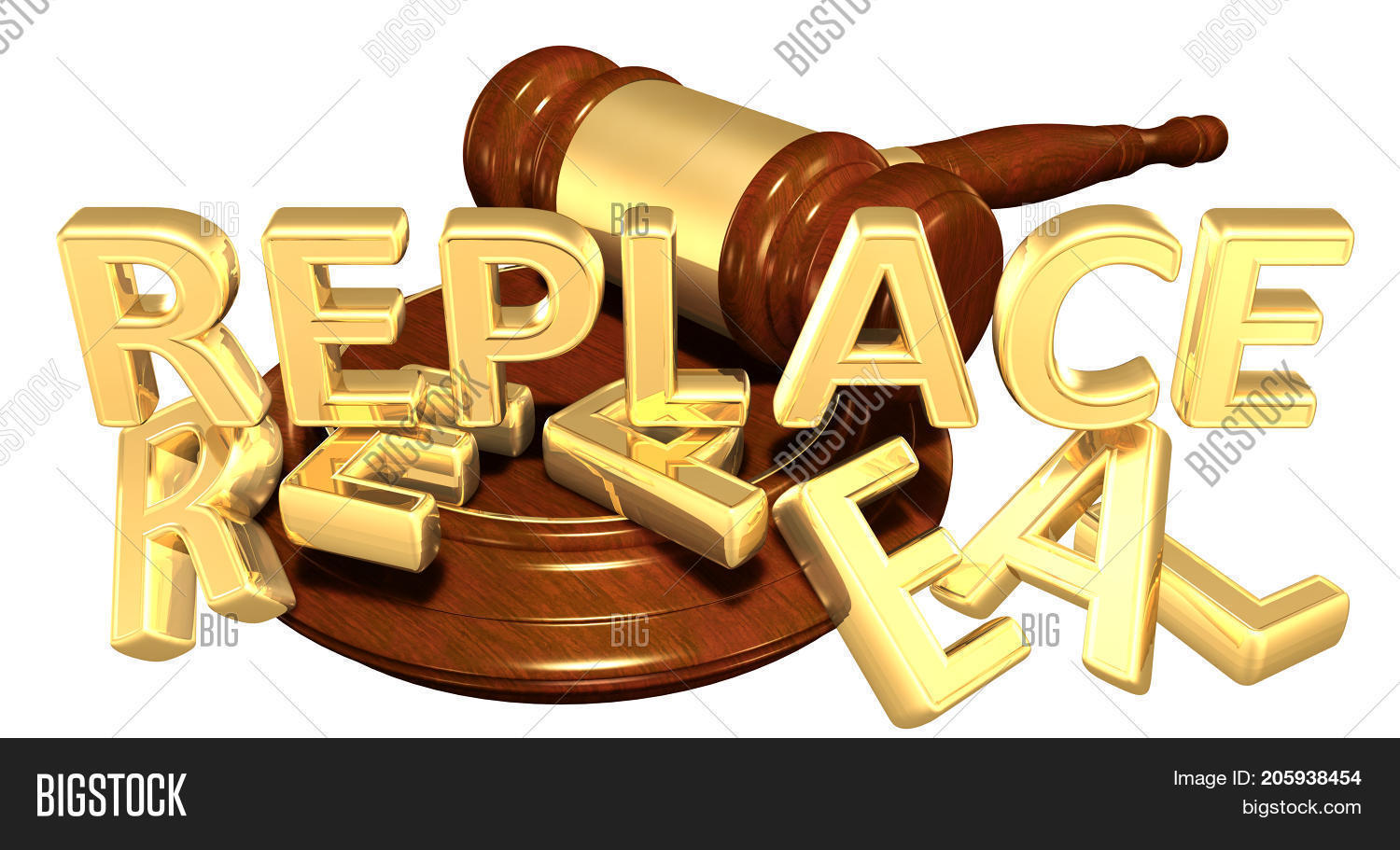 Replace Repeal Gavel Image & Photo (Free Trial) | Bigstock
