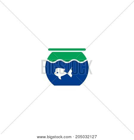 Aquarium Flat Icon. Vector & Photo (Free Trial) | Bigstock