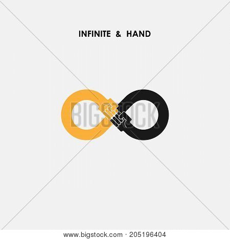 Hand Sign Infinite Vector & Photo (Free Trial) | Bigstock