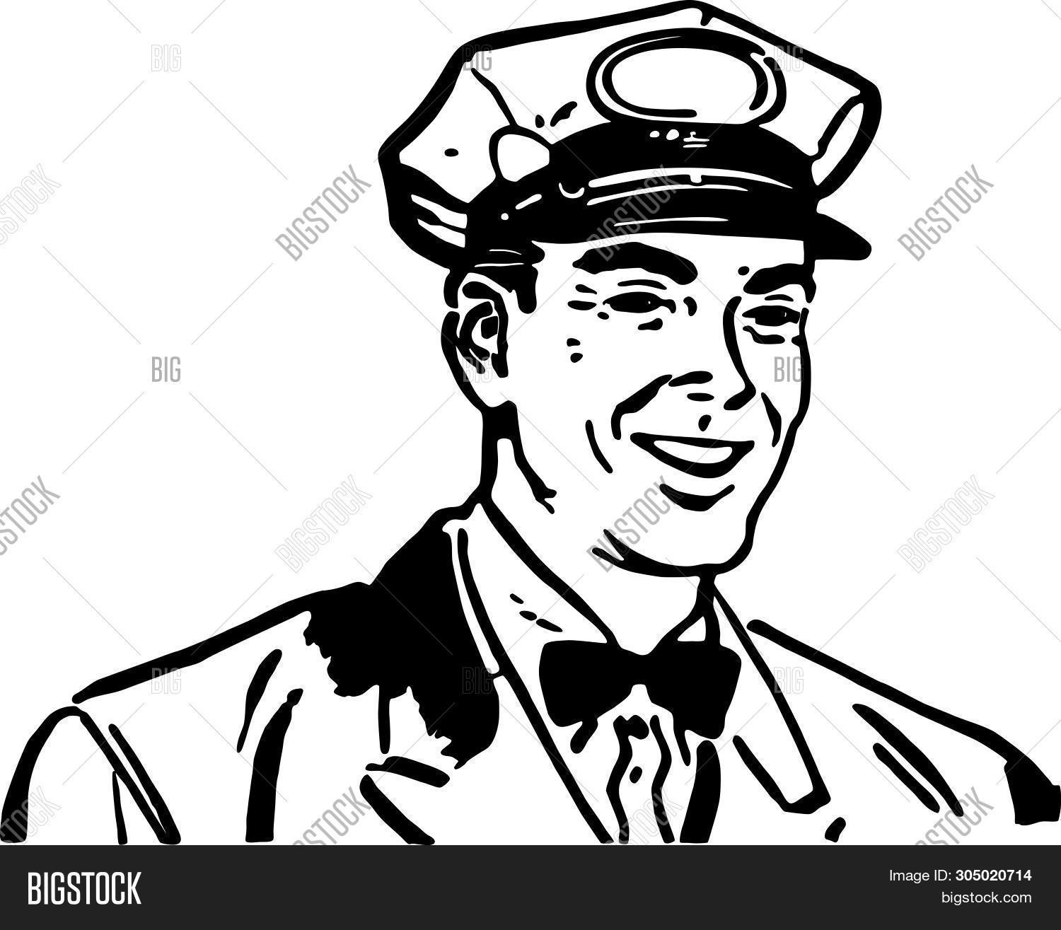 Friendly Service Man Vector & Photo (Free Trial) | Bigstock