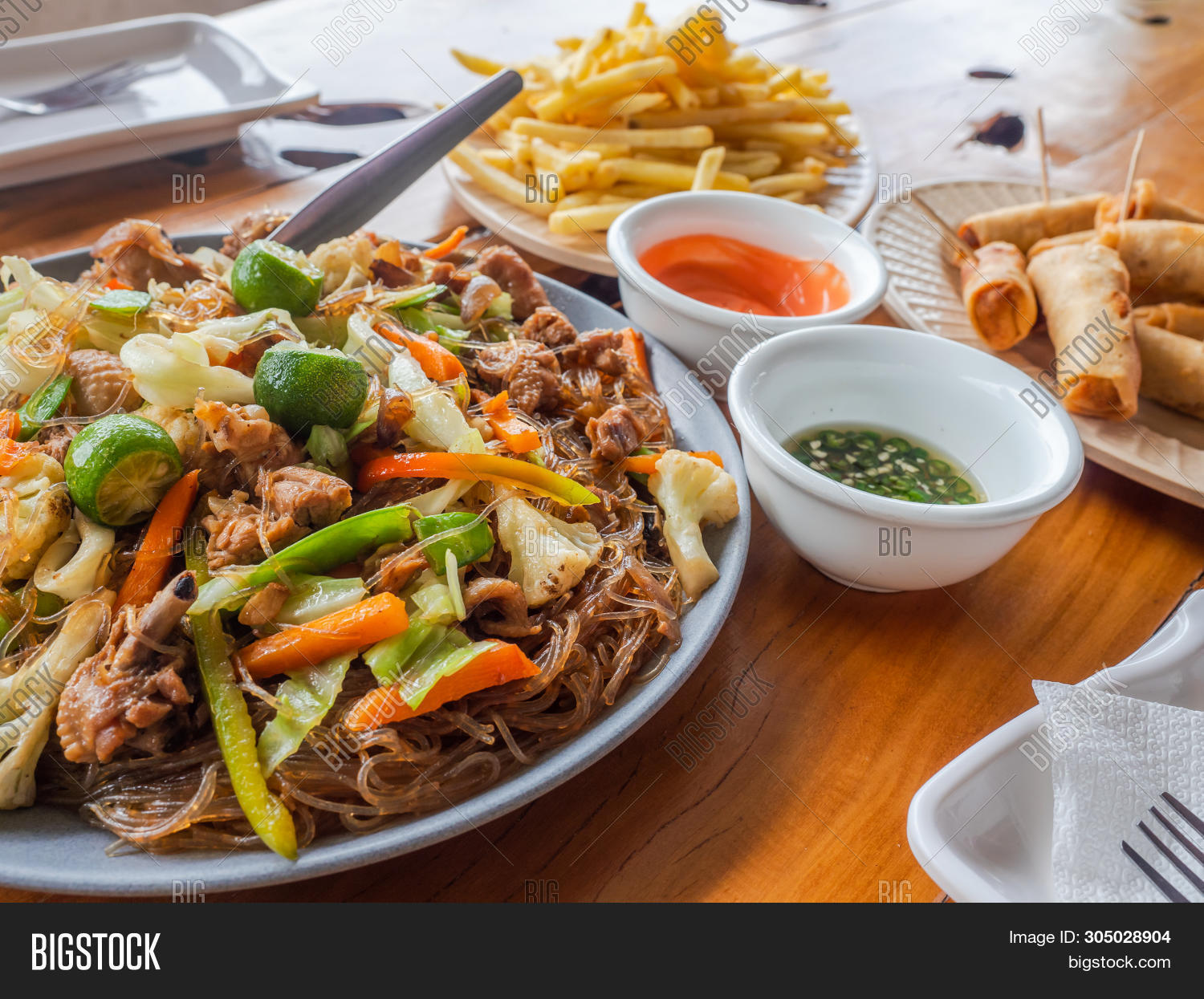 Filipino Meal, Pancit Image & Photo (Free Trial) | Bigstock