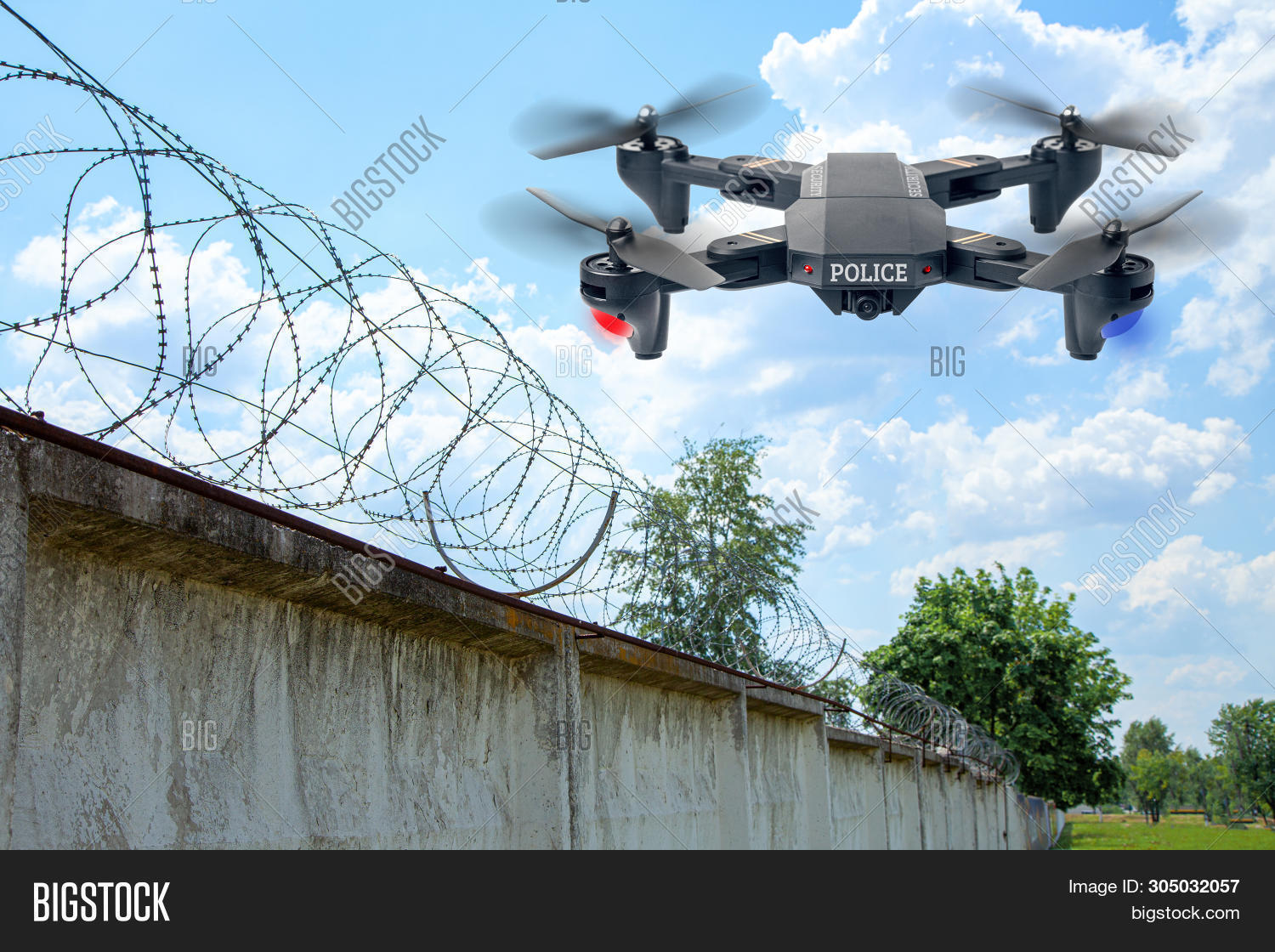 Police Drone Patrols Image & Photo (Free Trial) | Bigstock