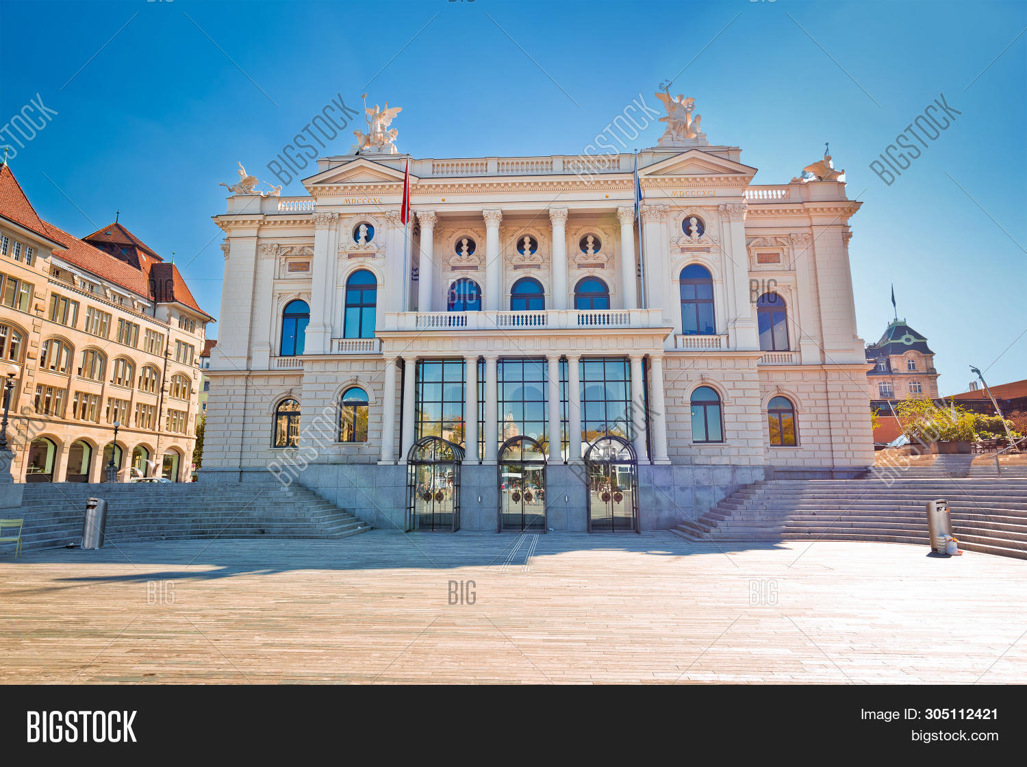 Zurich Opera House Image & Photo (Free Trial) | Bigstock