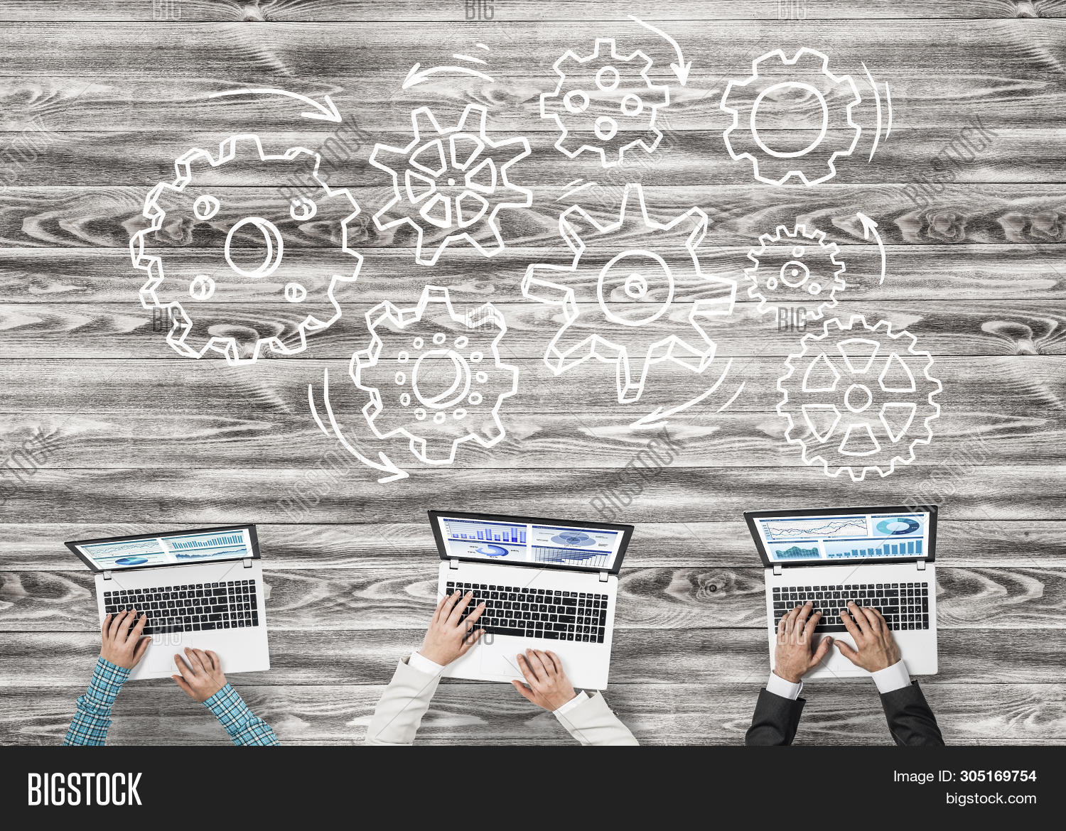 Group Three People Image & Photo (Free Trial) | Bigstock