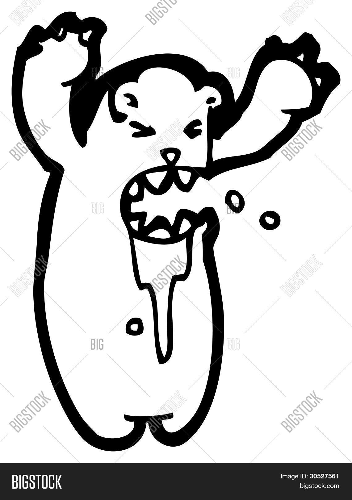 Drooling Hungry Bear Image & Photo (Free Trial) | Bigstock