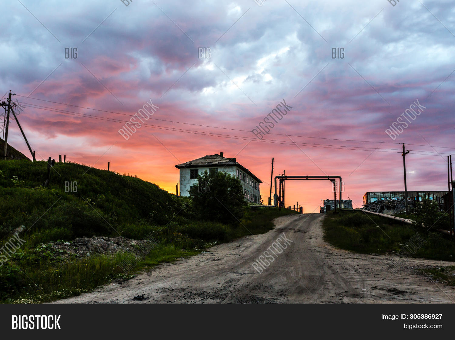 Scary Terrible Sunset Image & Photo (Free Trial) | Bigstock