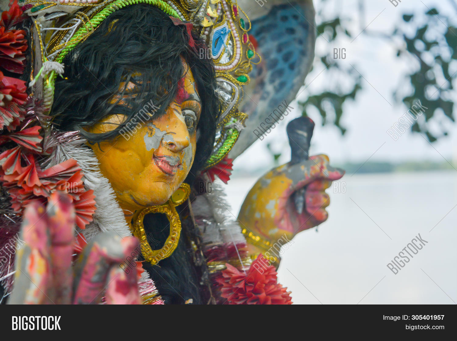 Devi Maa Durga Sadly Image & Photo (Free Trial) | Bigstock