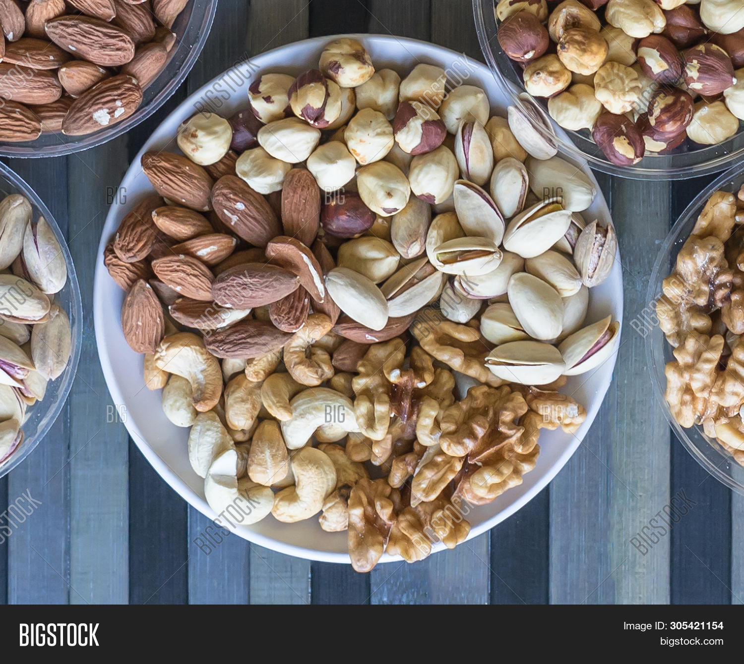 Healthy Food. Nuts Mix Image & Photo (Free Trial) | Bigstock