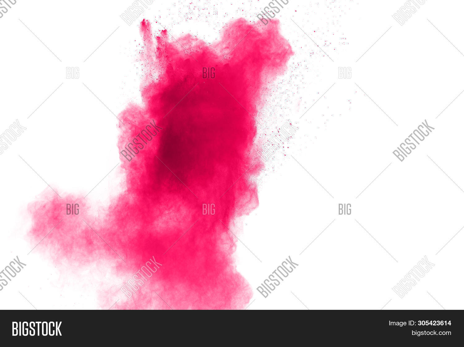 Pink Powder Explosion Image & Photo (Free Trial) | Bigstock