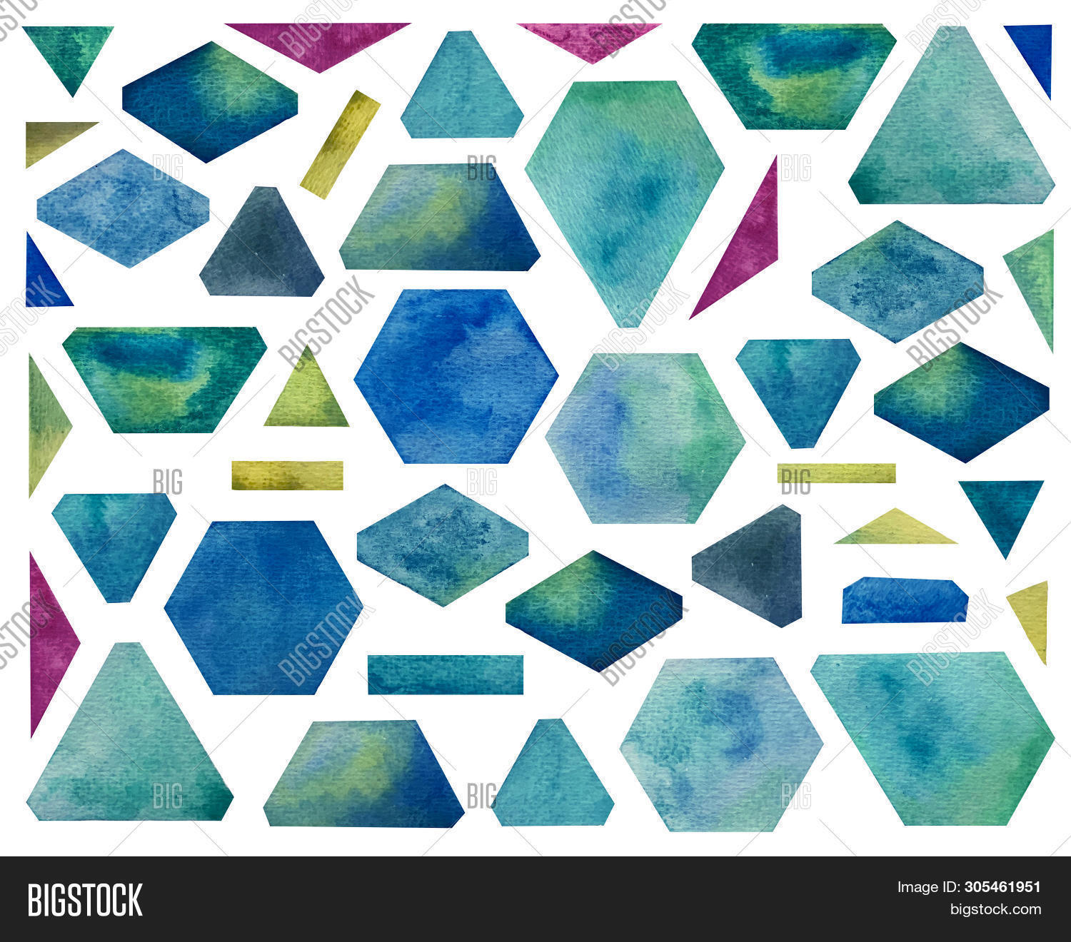 Watercolor Set Image & Photo (Free Trial) | Bigstock