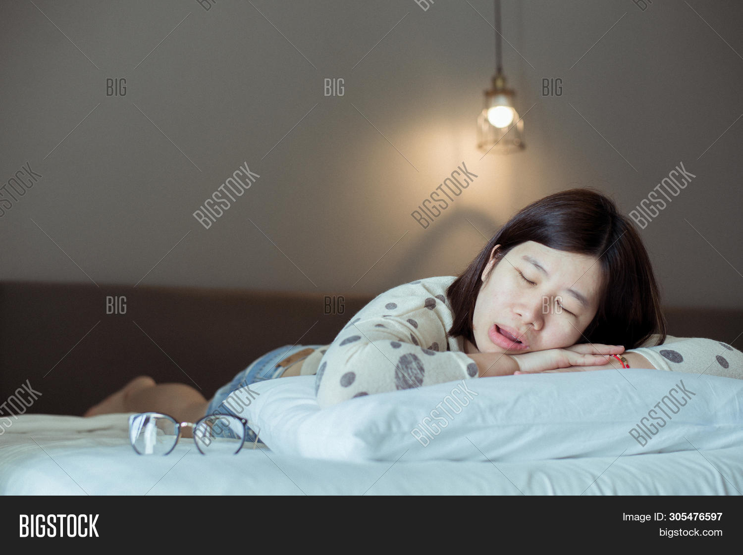 Asian Women Snoring Image & Photo (Free Trial) | Bigstock