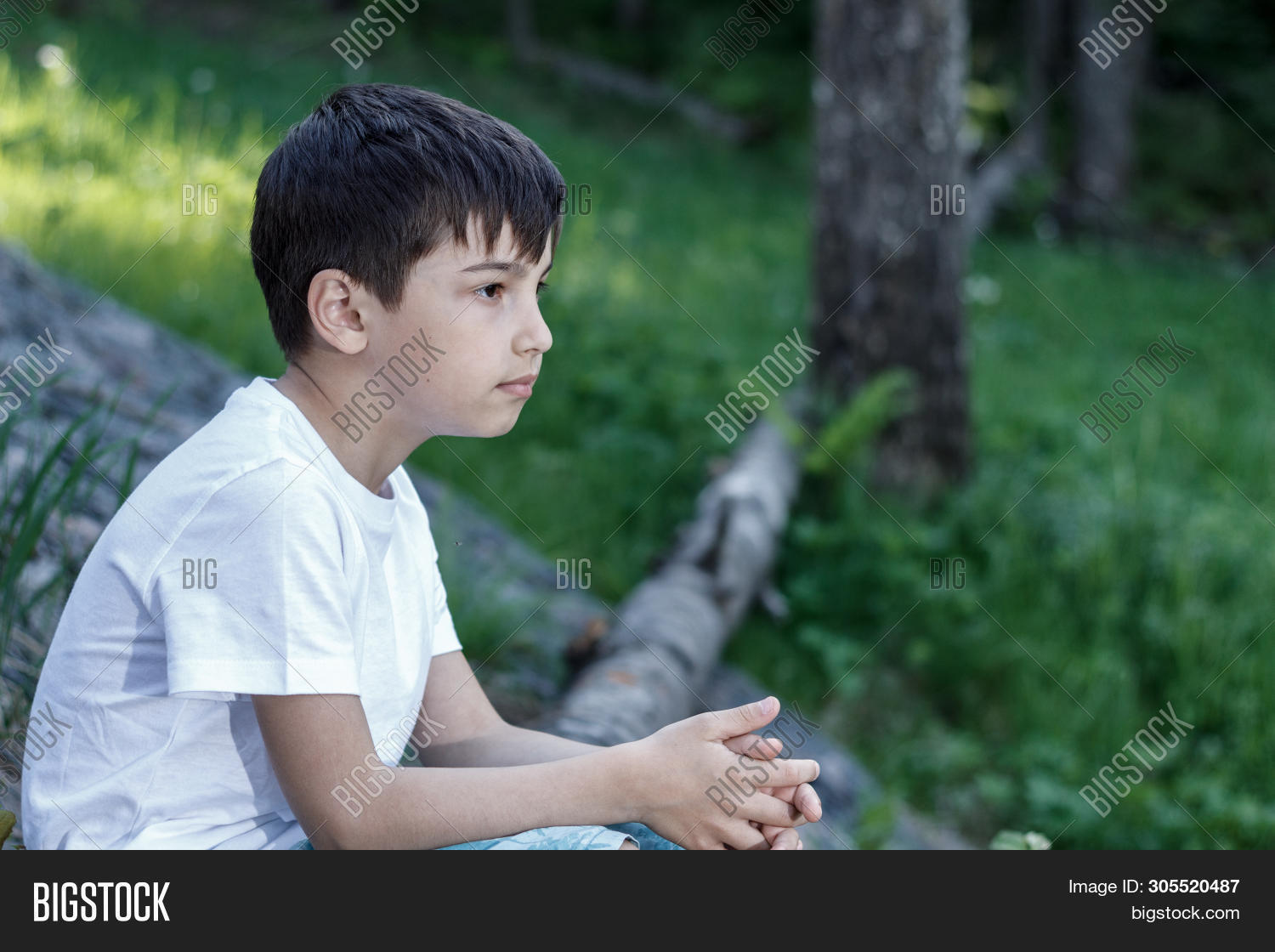 Portrait Sad Child, Image & Photo (Free Trial) | Bigstock