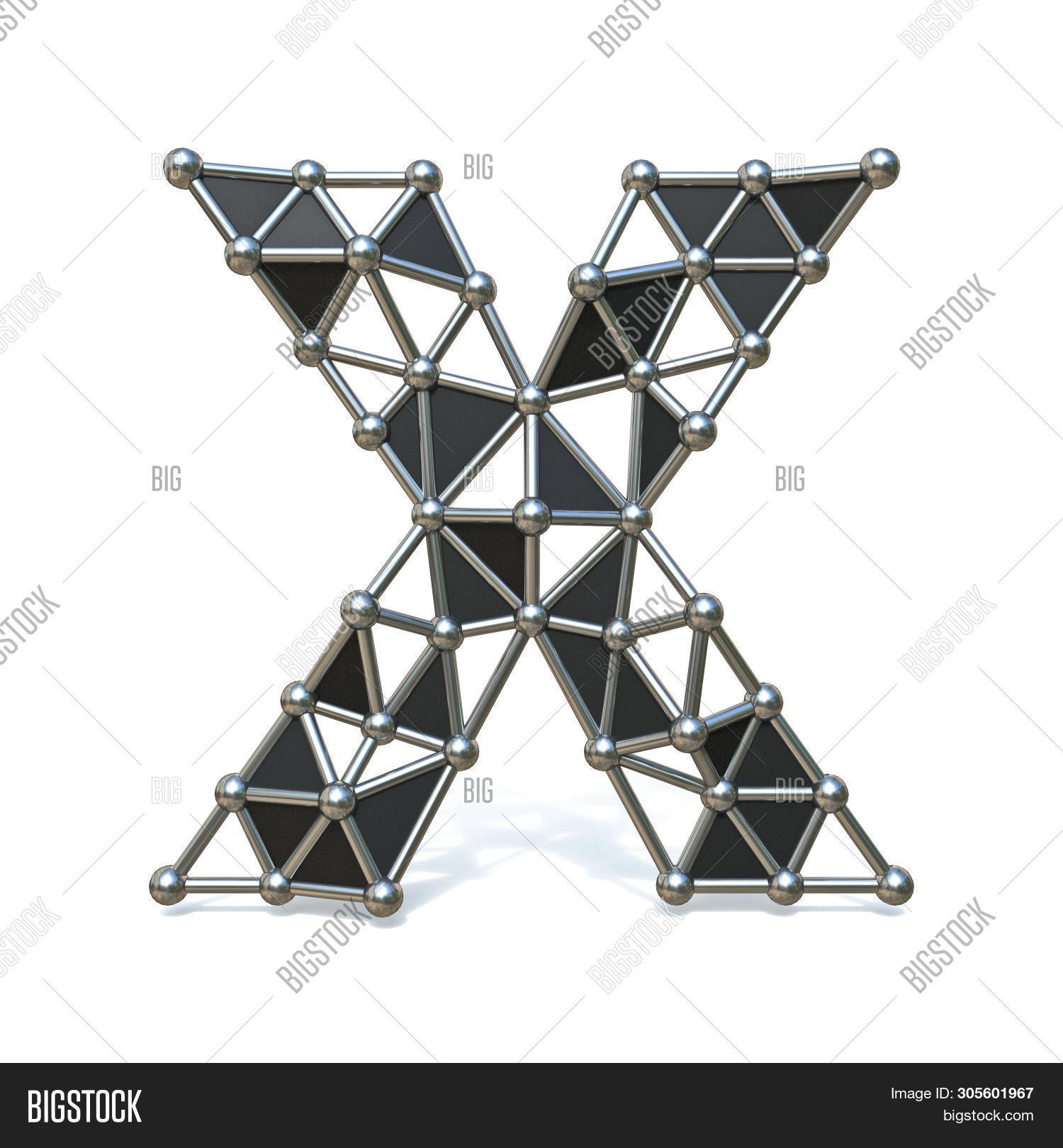 Wire Low Poly Black Image & Photo (Free Trial) | Bigstock