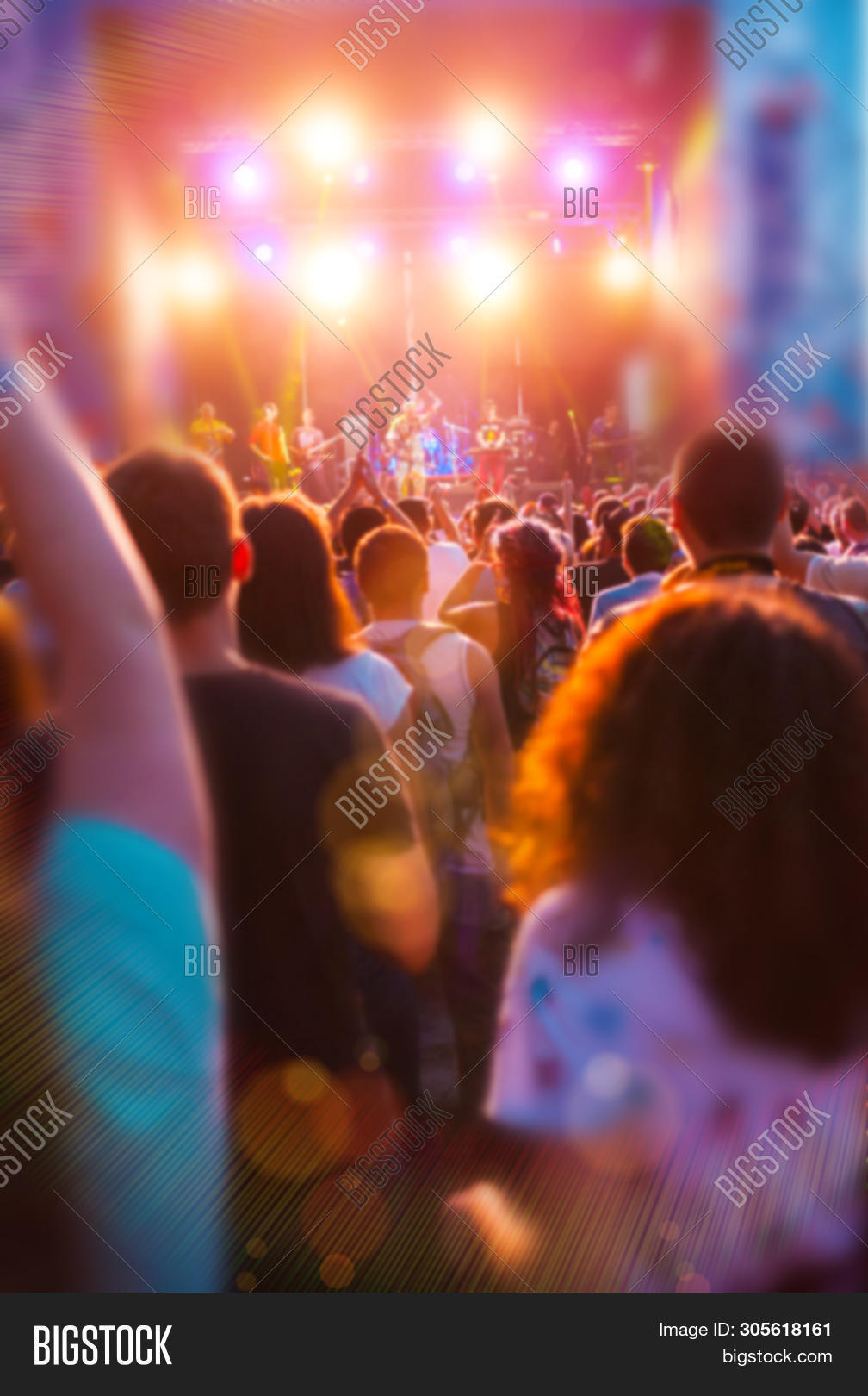 Crowd People Music Image & Photo (Free Trial) | Bigstock