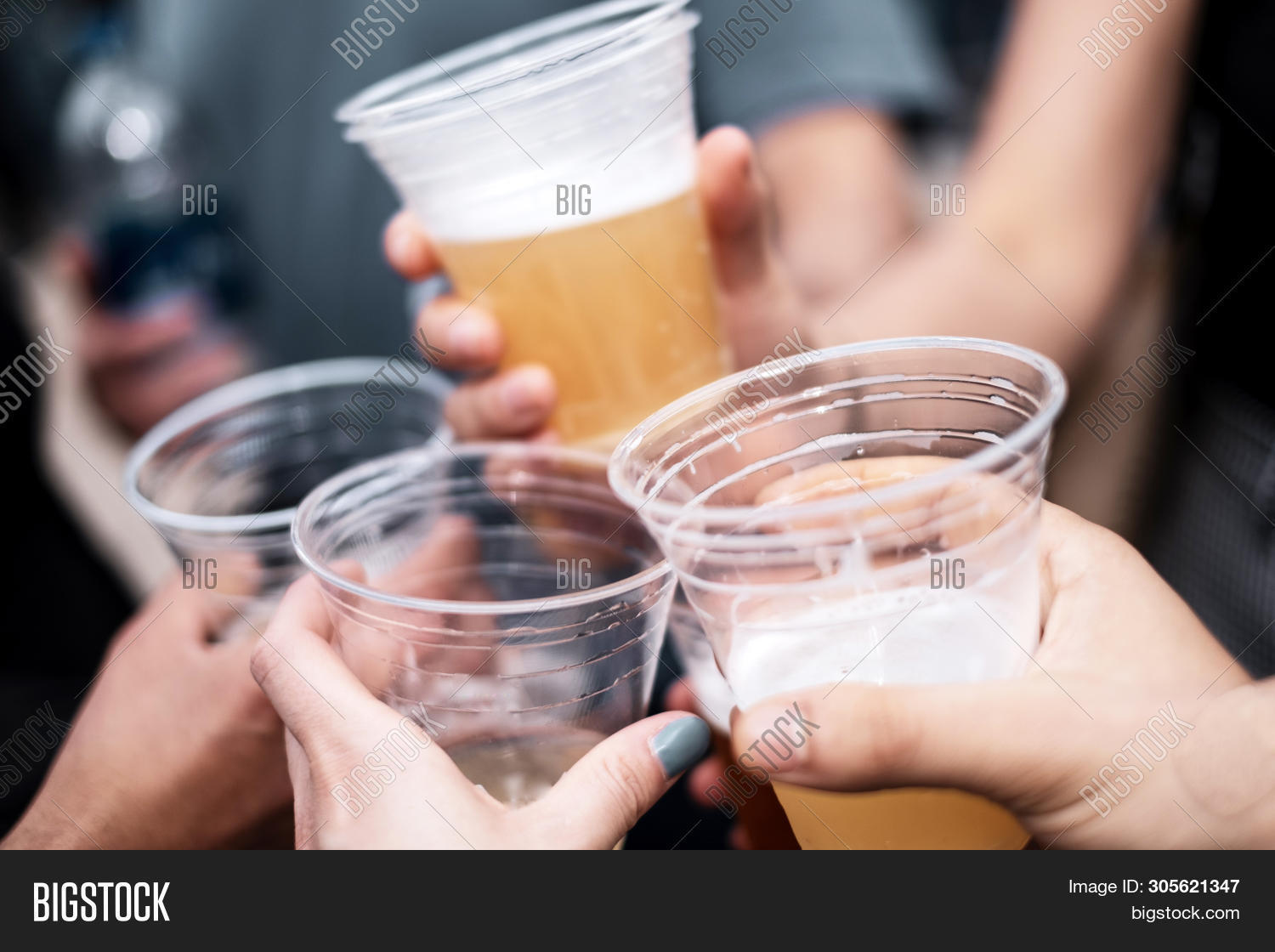 Friends Toasting ( Image & Photo (Free Trial) | Bigstock